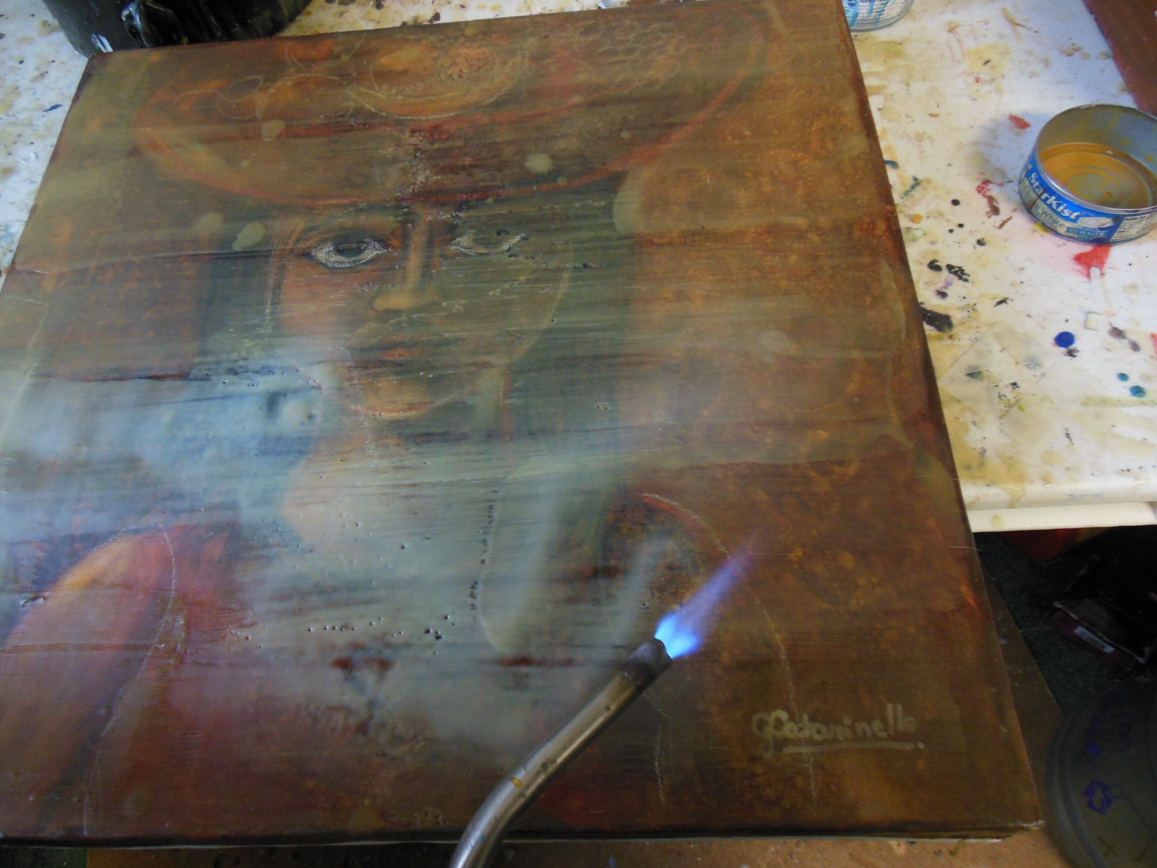 Beeswax Painting Aka Encaustic Painting : 46 Steps (with Pictures ...