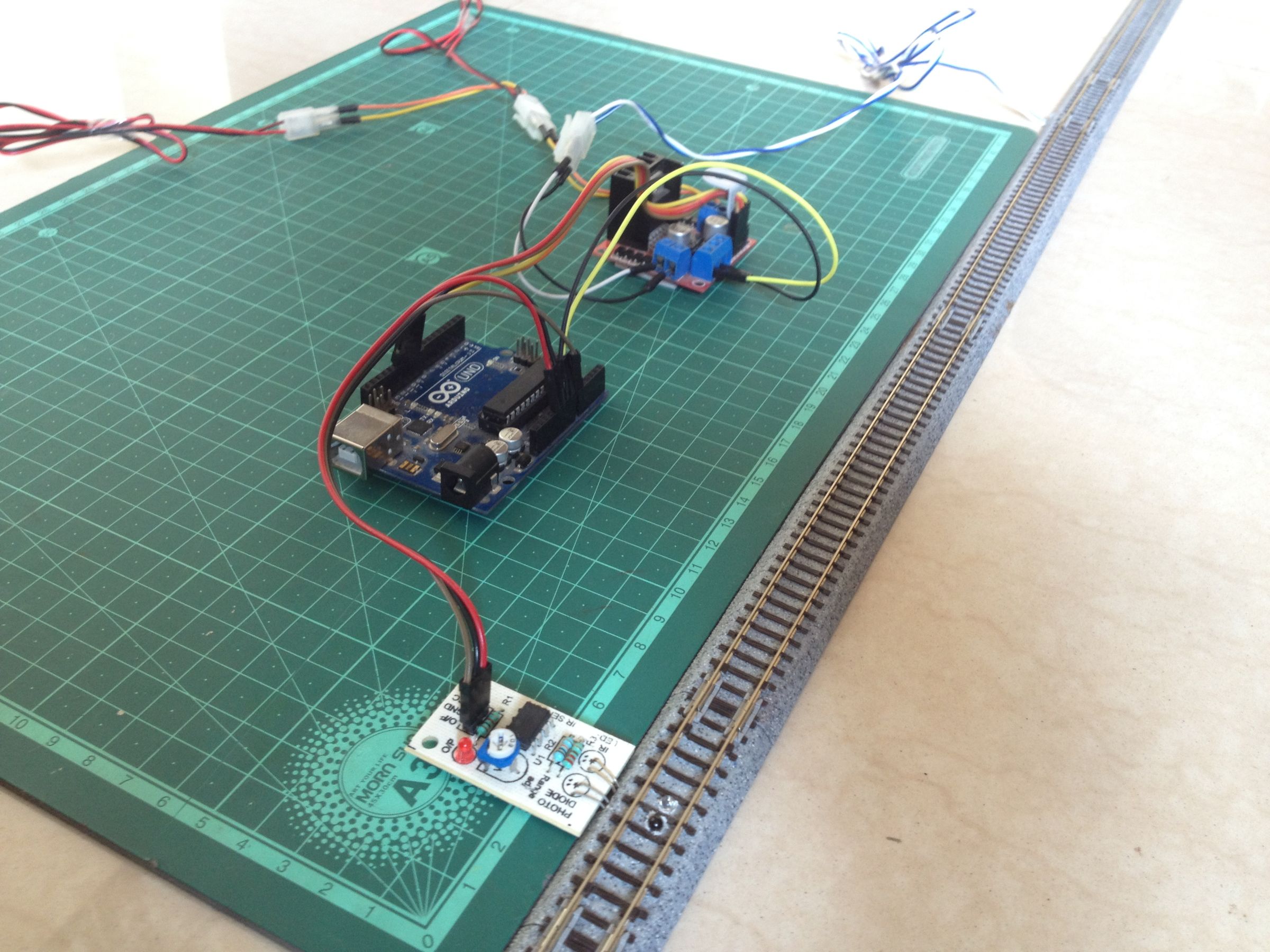 Automated Model Railway Layout Running Two Trains : 9 Steps - Instructables