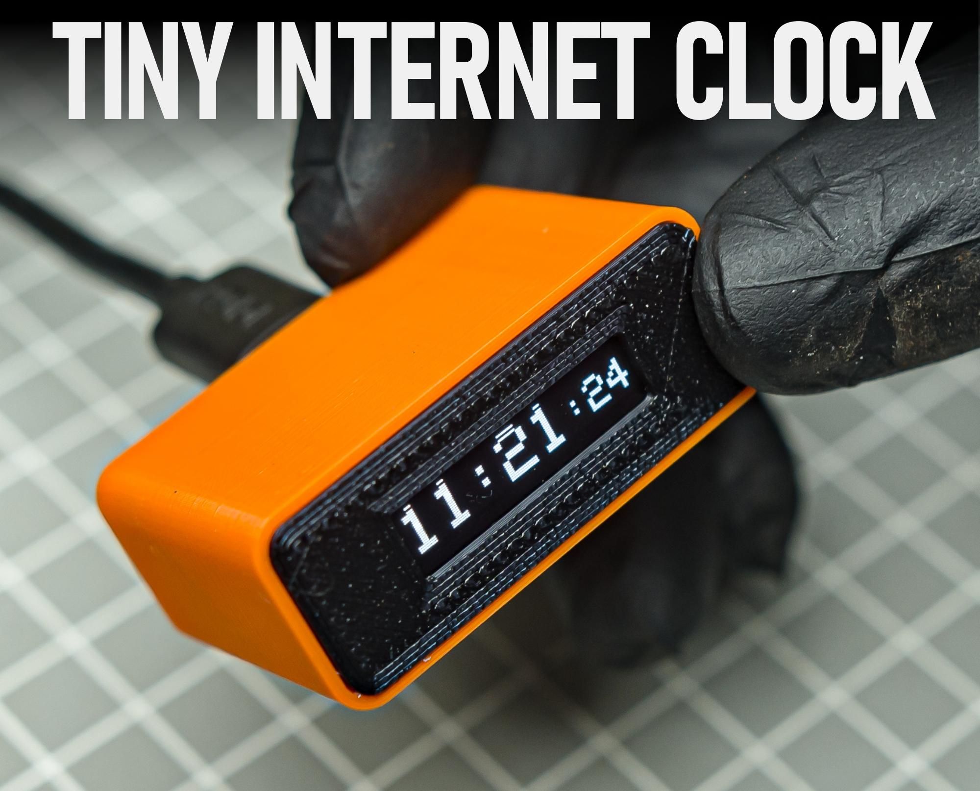 Tiny Internet Clock : 6 Steps (with Pictures) - Instructables