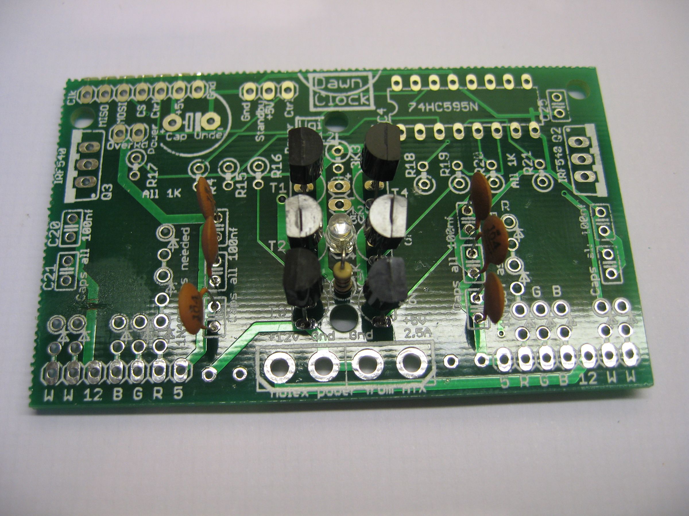 LED Dawn / Sunrise Alarm Clock, Nightlight & Security Light - Arduino ...