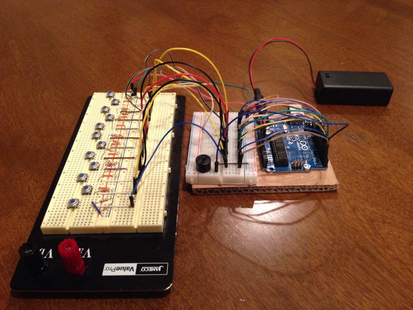 Arduino Dubstep Piano Keyboard 7 Steps Instructables