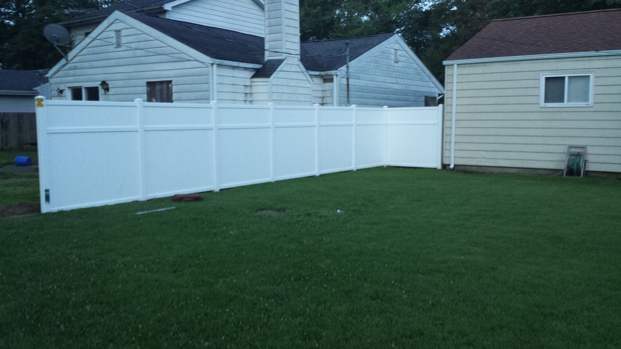 Back Yard Privacy Fence Renovation : 6 Steps (with Pictures ...