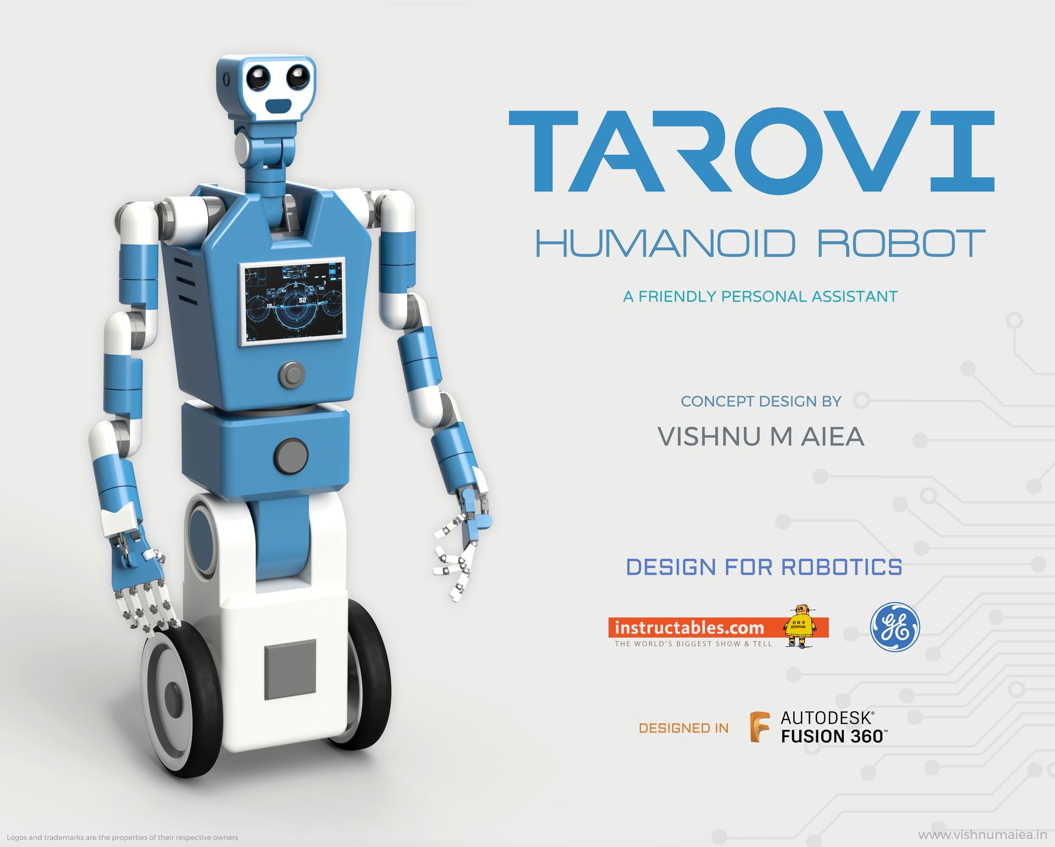 TAROVI Humanoid Robot - Instructables