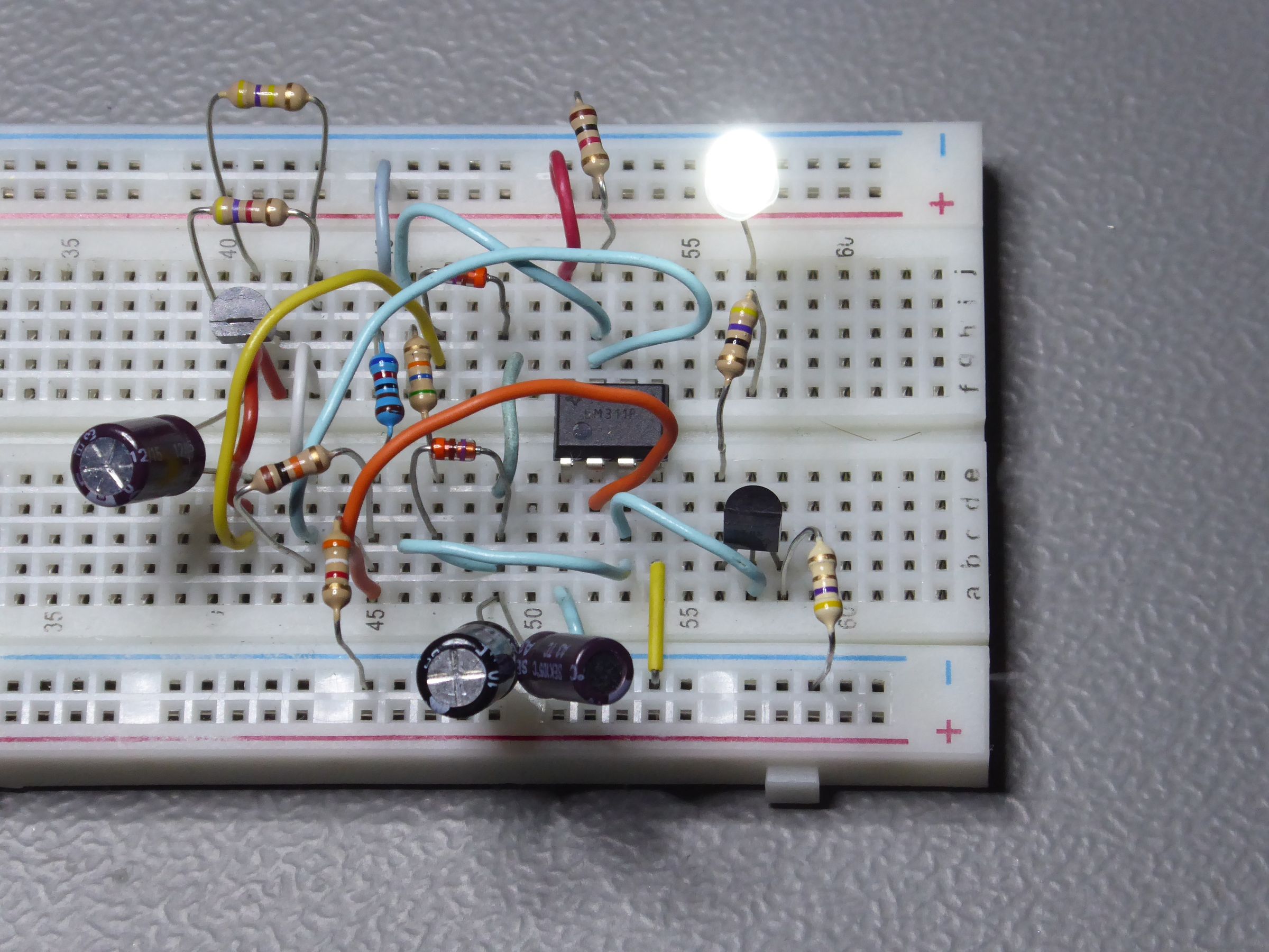 Discrete Analog Linear LED Fader Using Synthetic Inductor - Instructables