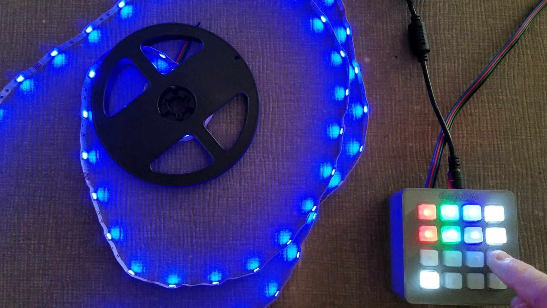 Programmable Rgb Led Sequencer Using Arduino And Adafruit Trellis 7