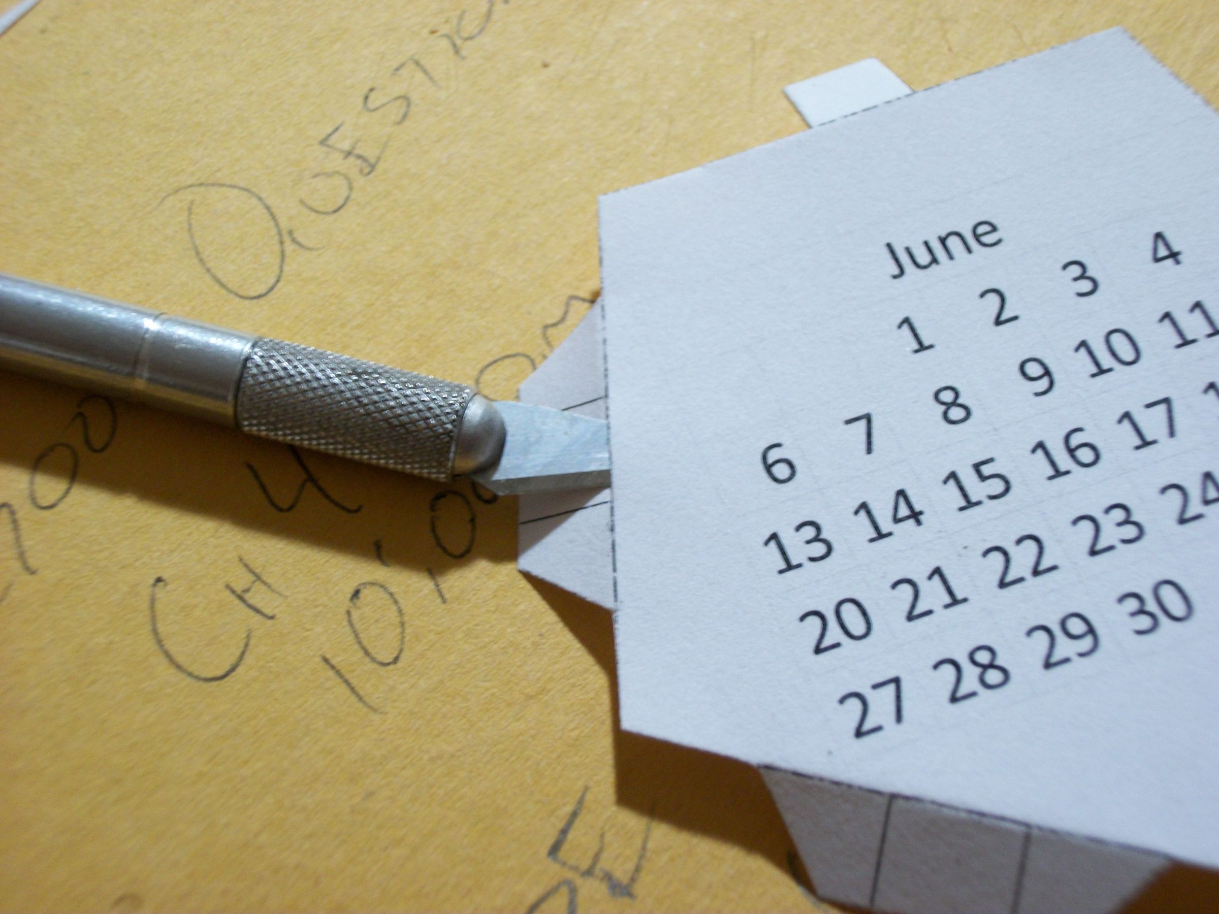 Dodecahedron Calendar : 9 Steps - Instructables