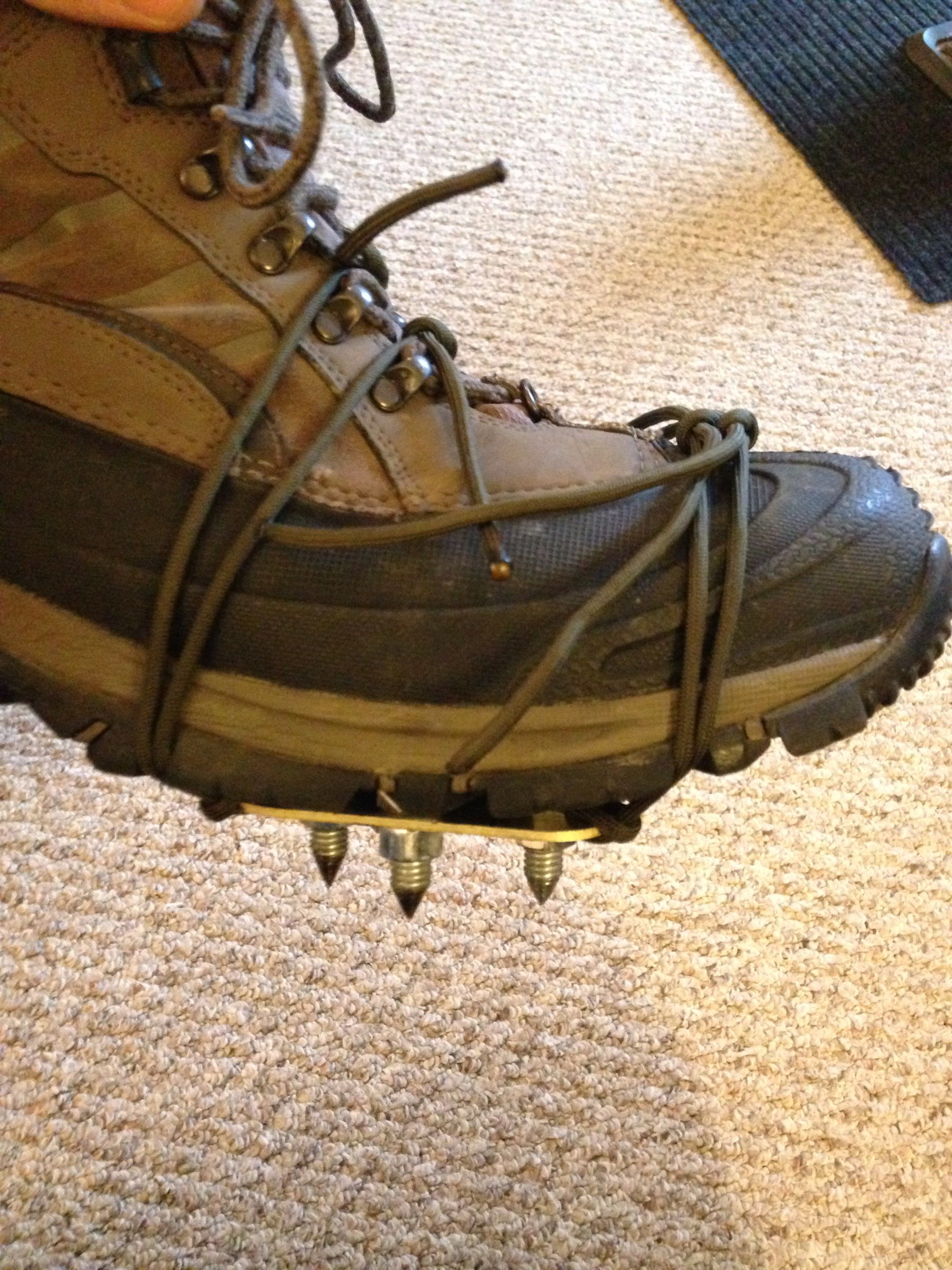 Ice Spikes for Boots : 3 Steps - Instructables