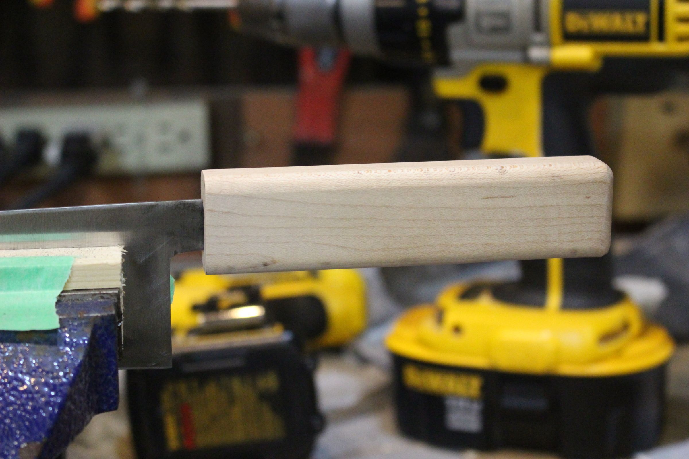 Making a Kitchen Knife From a Machete : 12 Steps (with Pictures ...