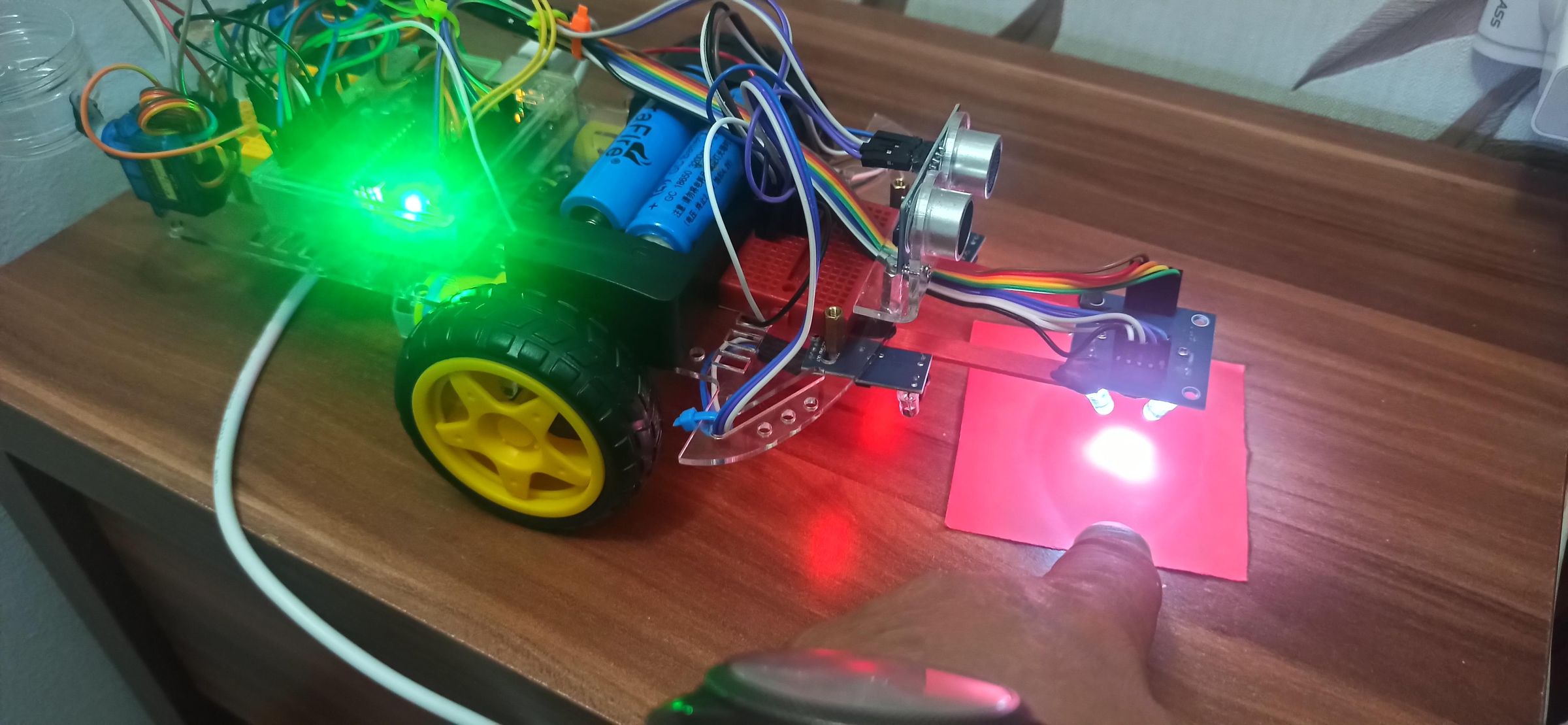 Robot Follow Indicated Color Road : 4 Steps - Instructables