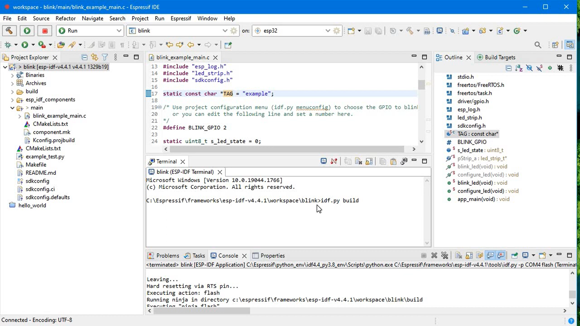 How To Use Esp Idf Terminal Or Esp Idf Powershell To Run Commands 4 Steps Instructables