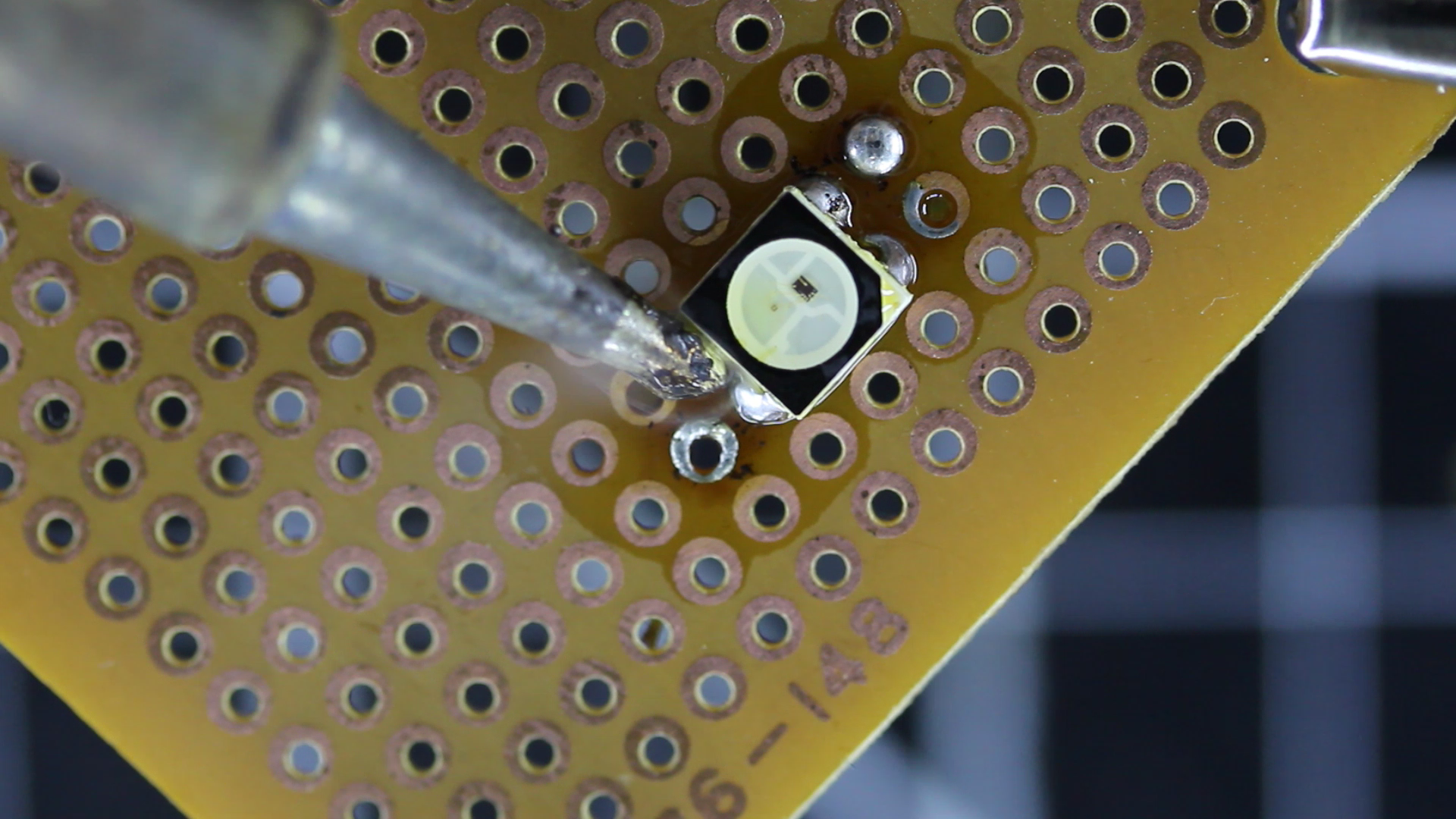 Using Perfboard | Soldering Basics : 14 Steps (with Pictures ...