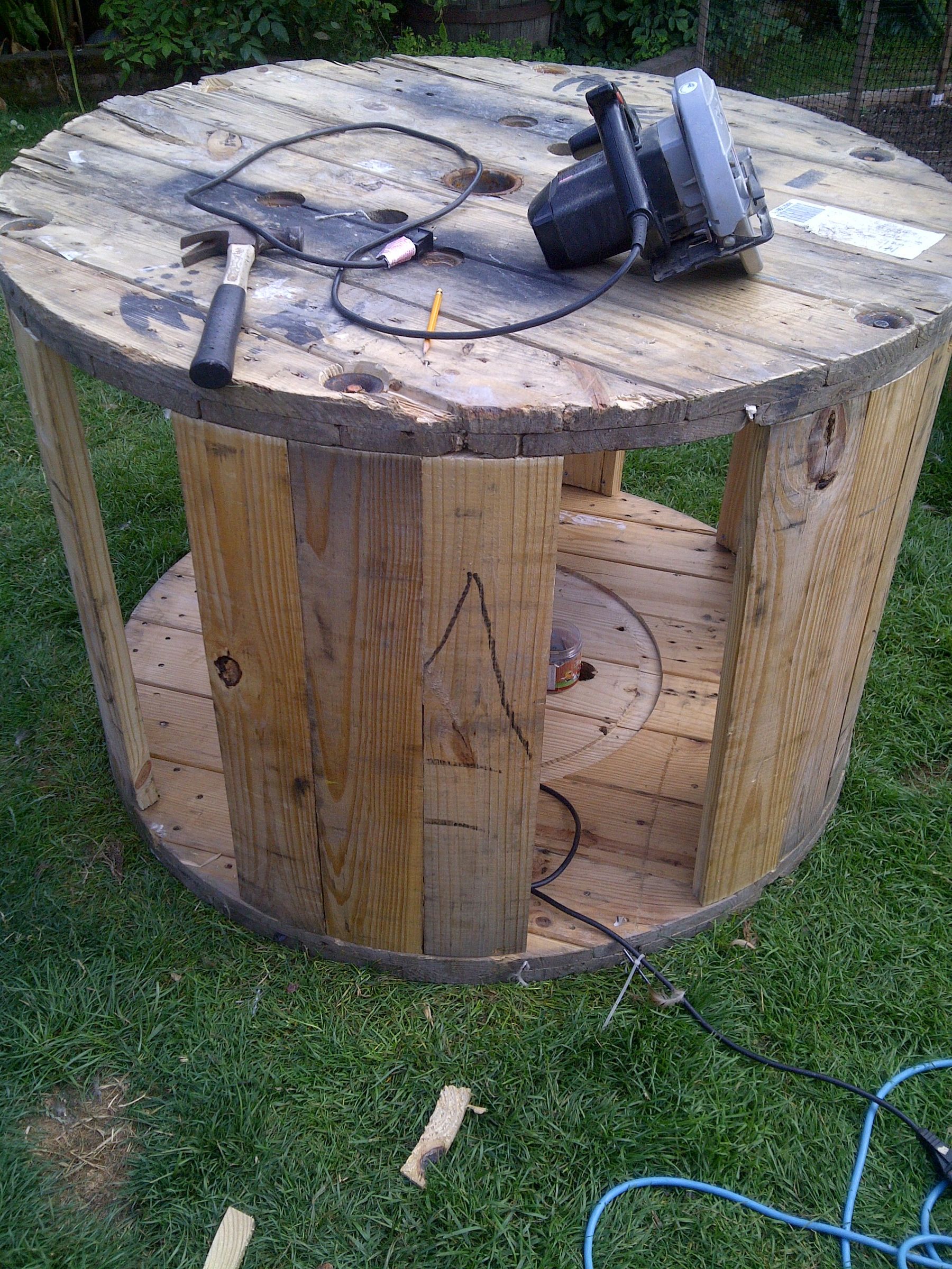 Cable Spool Duck House : 7 Steps (with Pictures) - Instructables