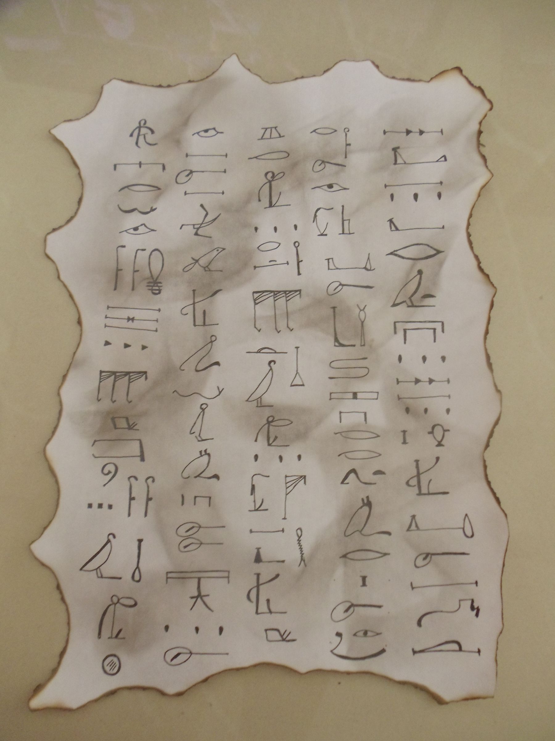 Ancient Egyptian Manuscript : 5 Steps - Instructables