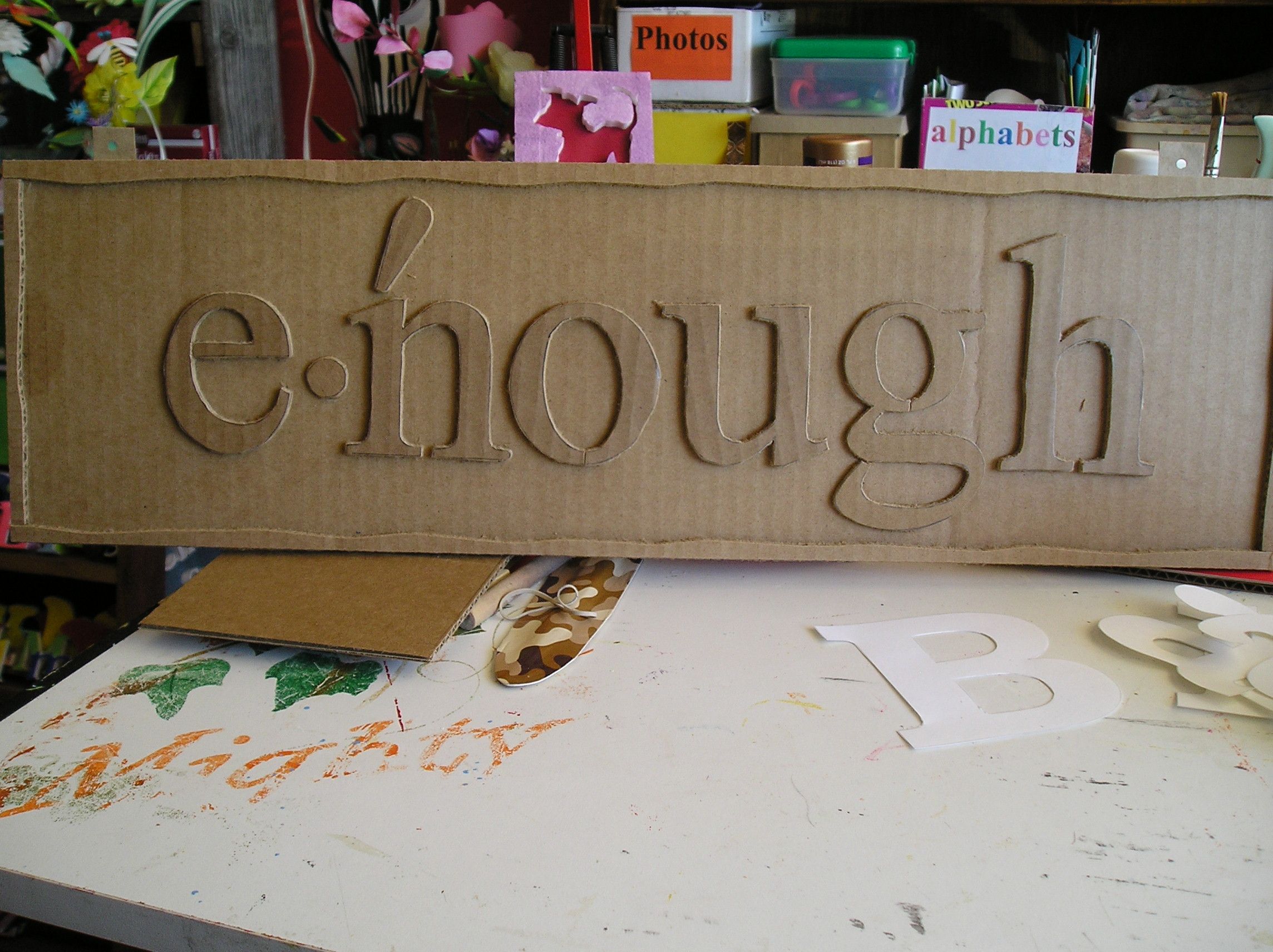 Make Signs Out of Cardboard! : 11 Steps (with Pictures) - Instructables