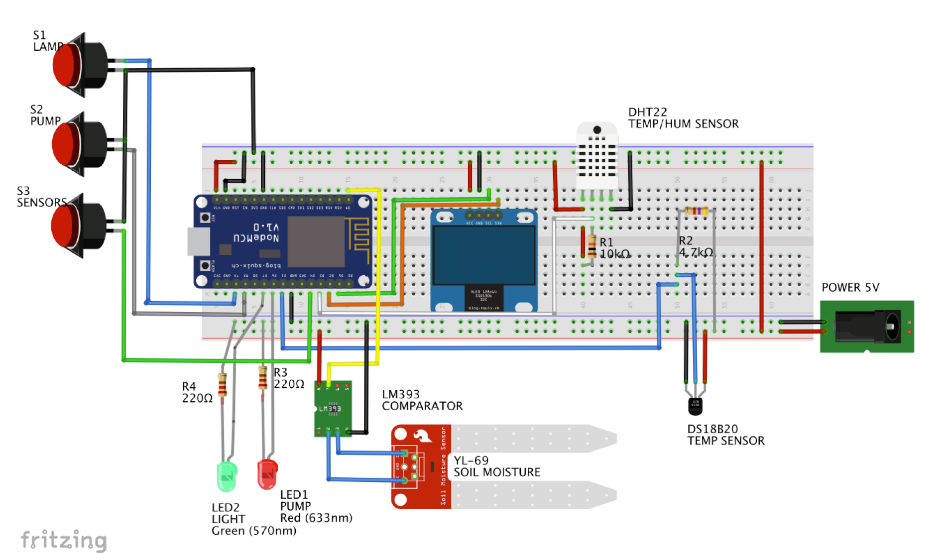 Automatic Gardening System With NodeMCU and Blynk, the "ArduFarmBot 2 ...