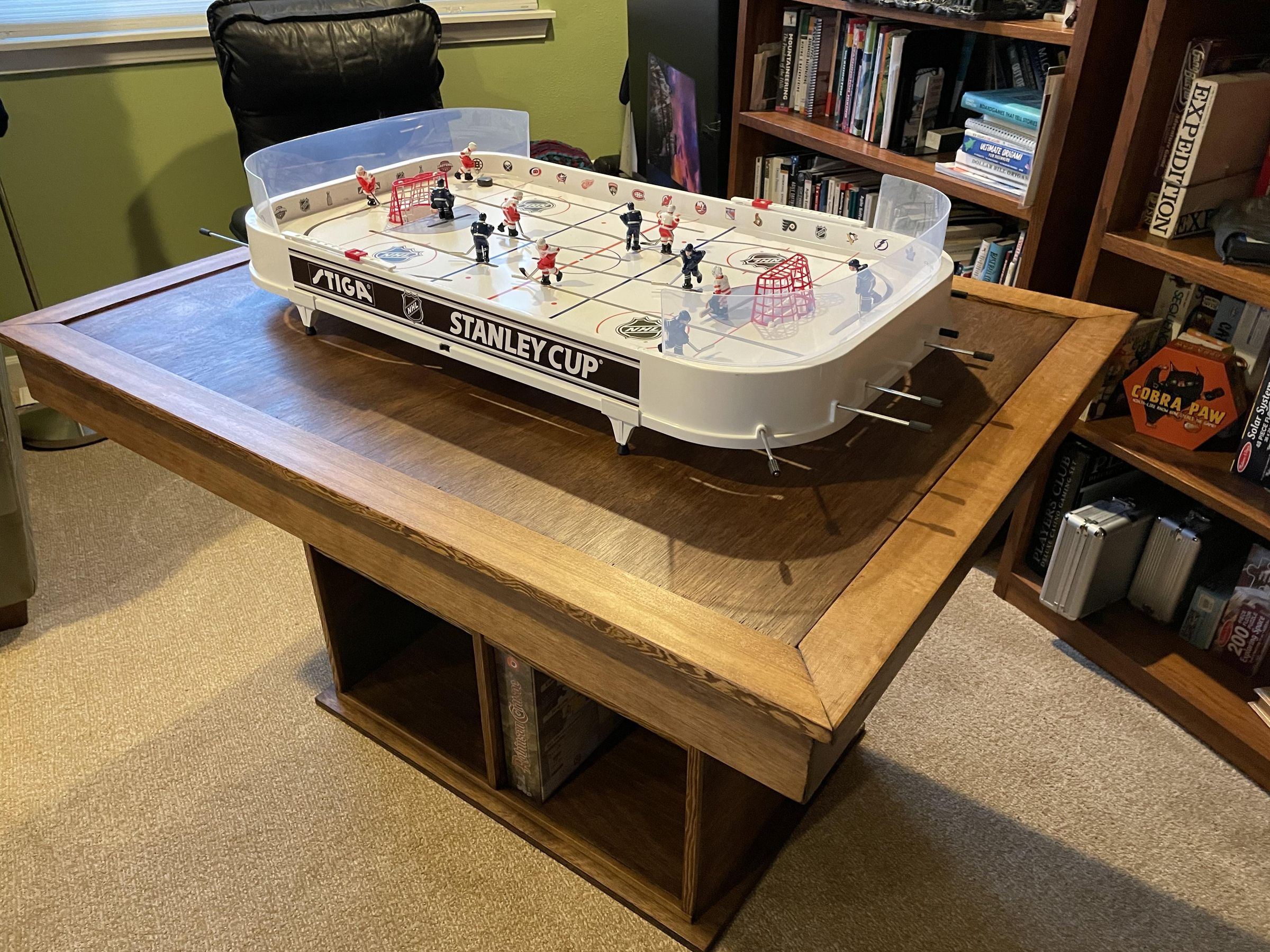 Make Your Own Gaming Table With Built-in Game Storage : 5 Steps (with ...