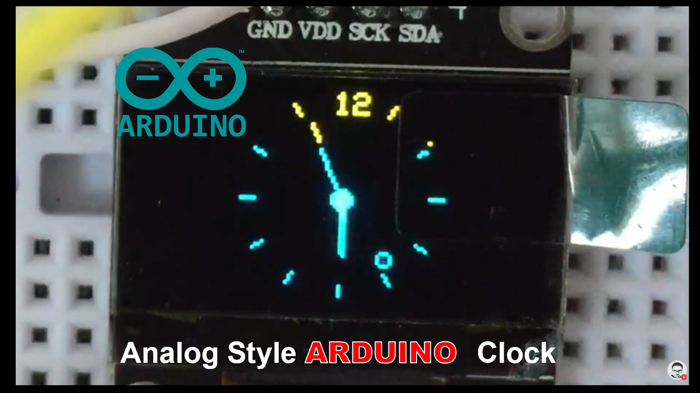 Analog Style Arduino OLED Clock : 9 Steps (with Pictures) - Instructables
