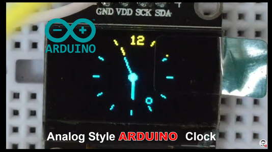 Analog Style Arduino Oled Clock 9 Steps With Pictures Instructables