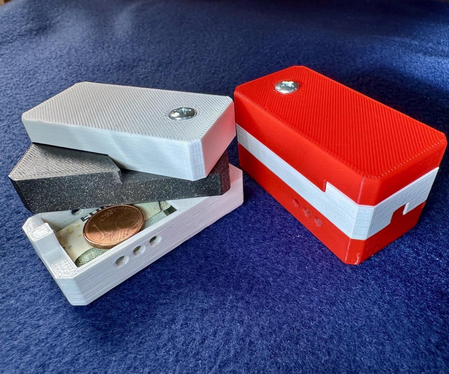 Emergency Coin Safe - Puzzle - 3D Printed : 4 Steps (with Pictures ...