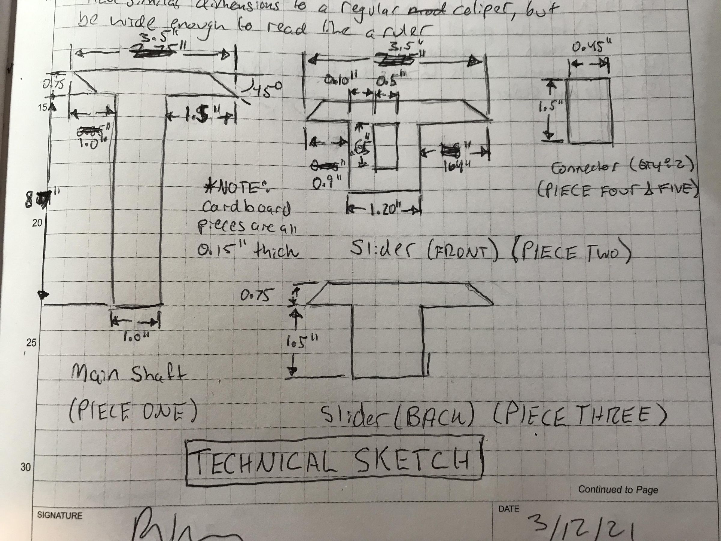 Make a Cardboard Caliper : 11 Steps - Instructables