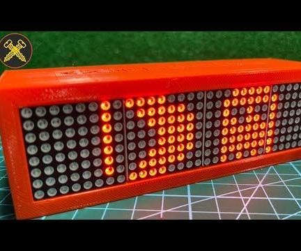 Make a LED Matrix Box With Multiple Effects : 4 Steps (with Pictures ...