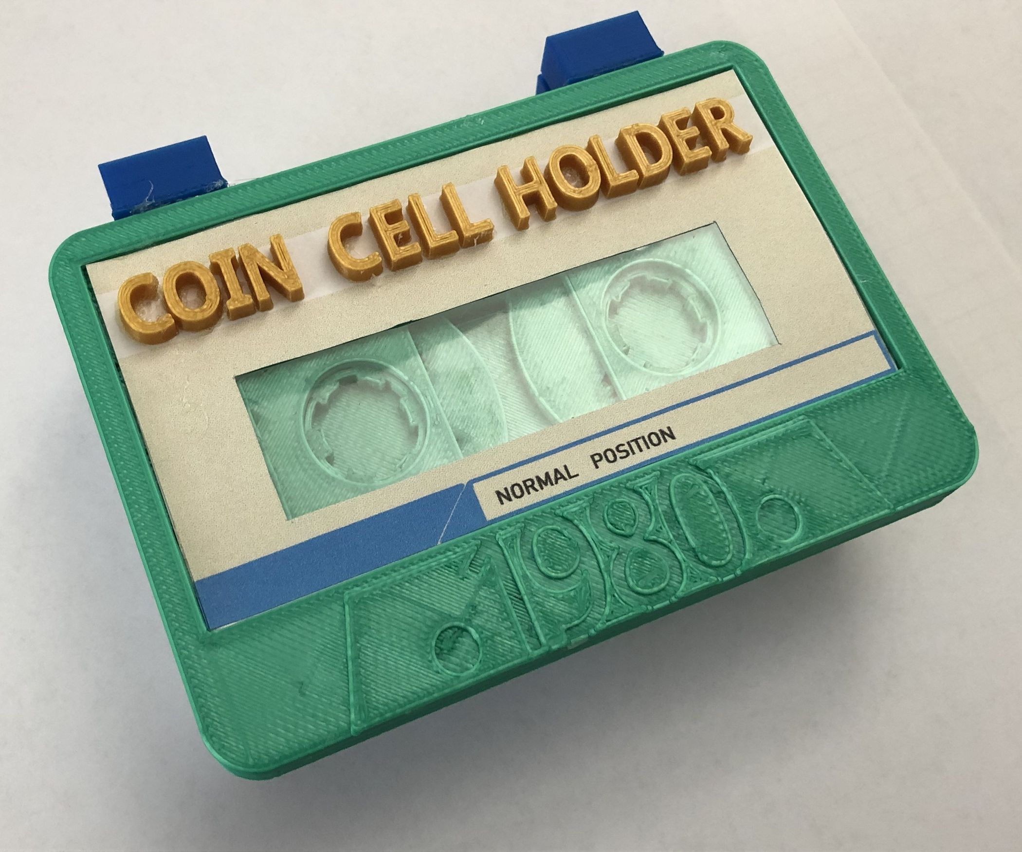 Cassette Coin Cell Holder : 16 Steps (with Pictures) - Instructables