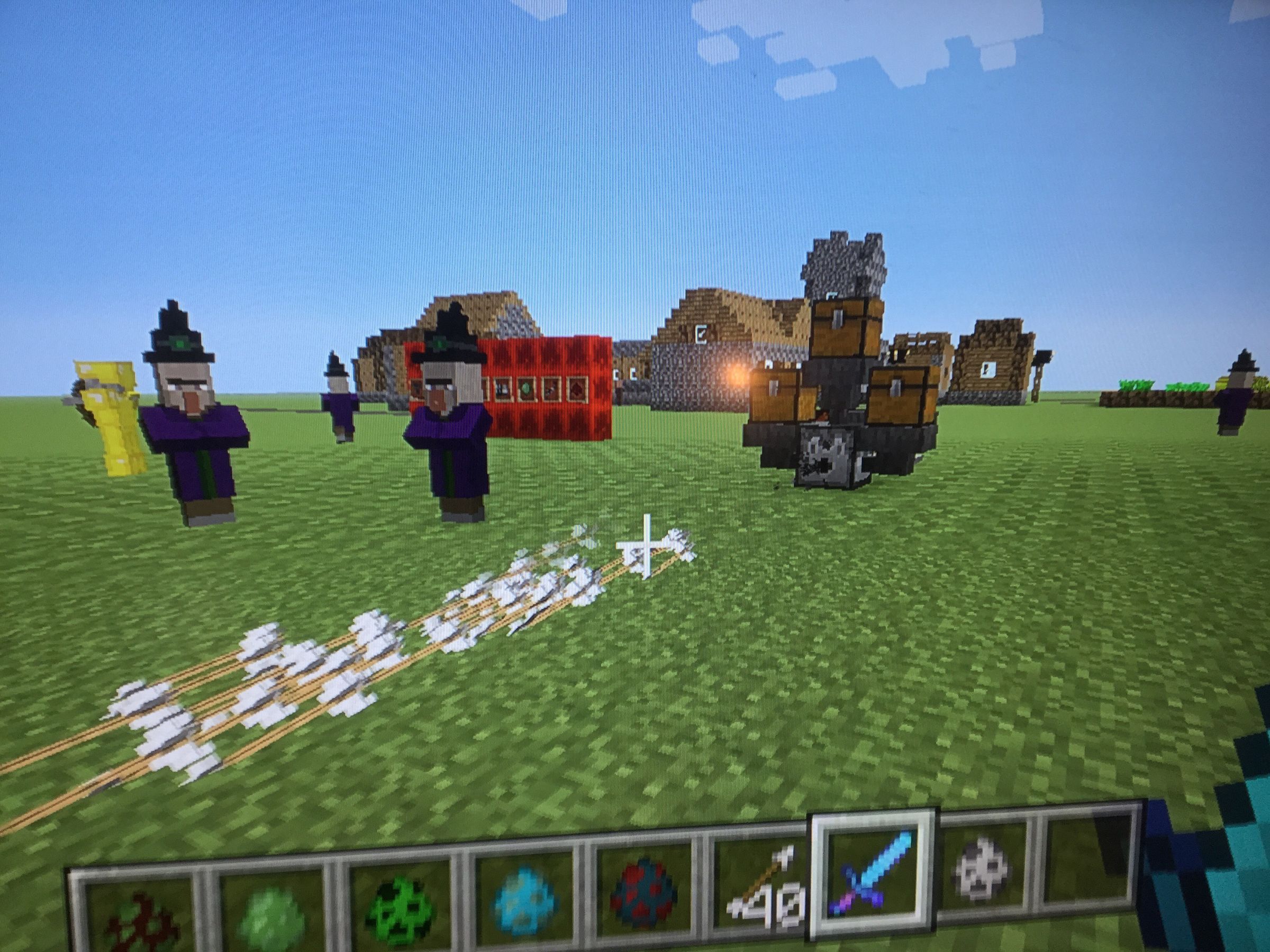 Minecraft Arrow Machine Gun : 6 Steps - Instructables