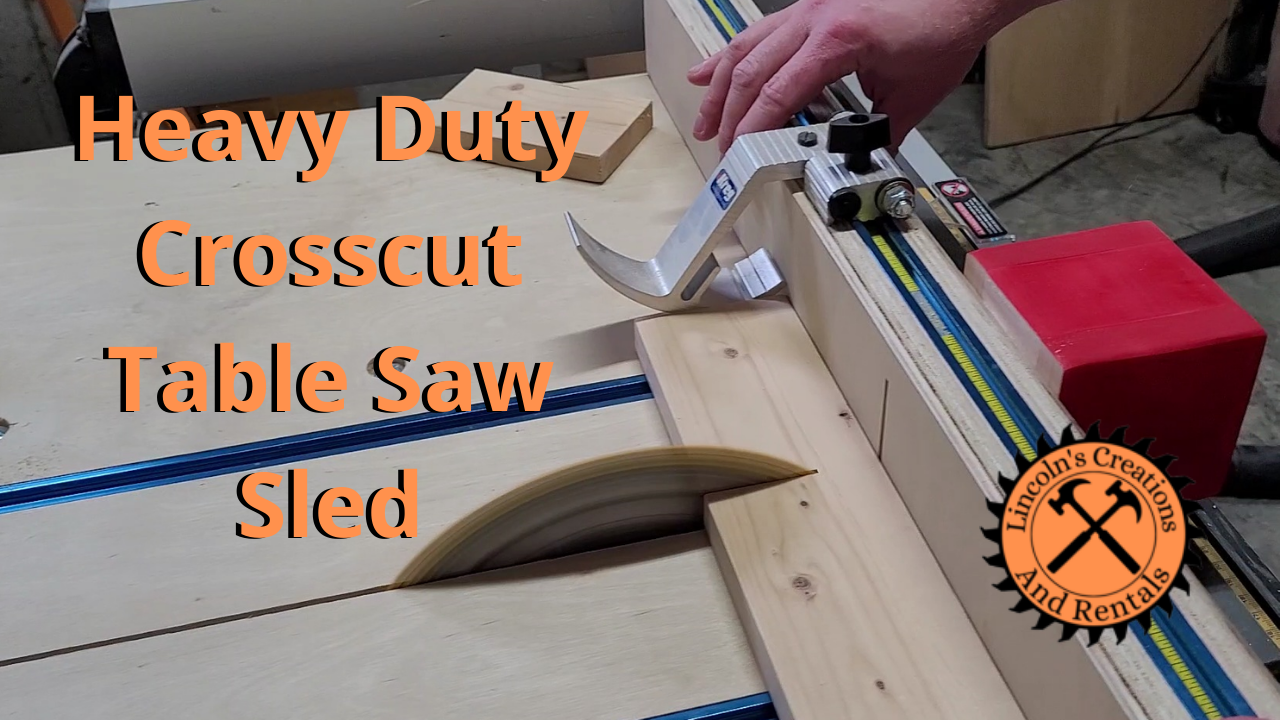 Easy Heavy Duty Crosscut Sled : 11 Steps (with Pictures) - Instructables