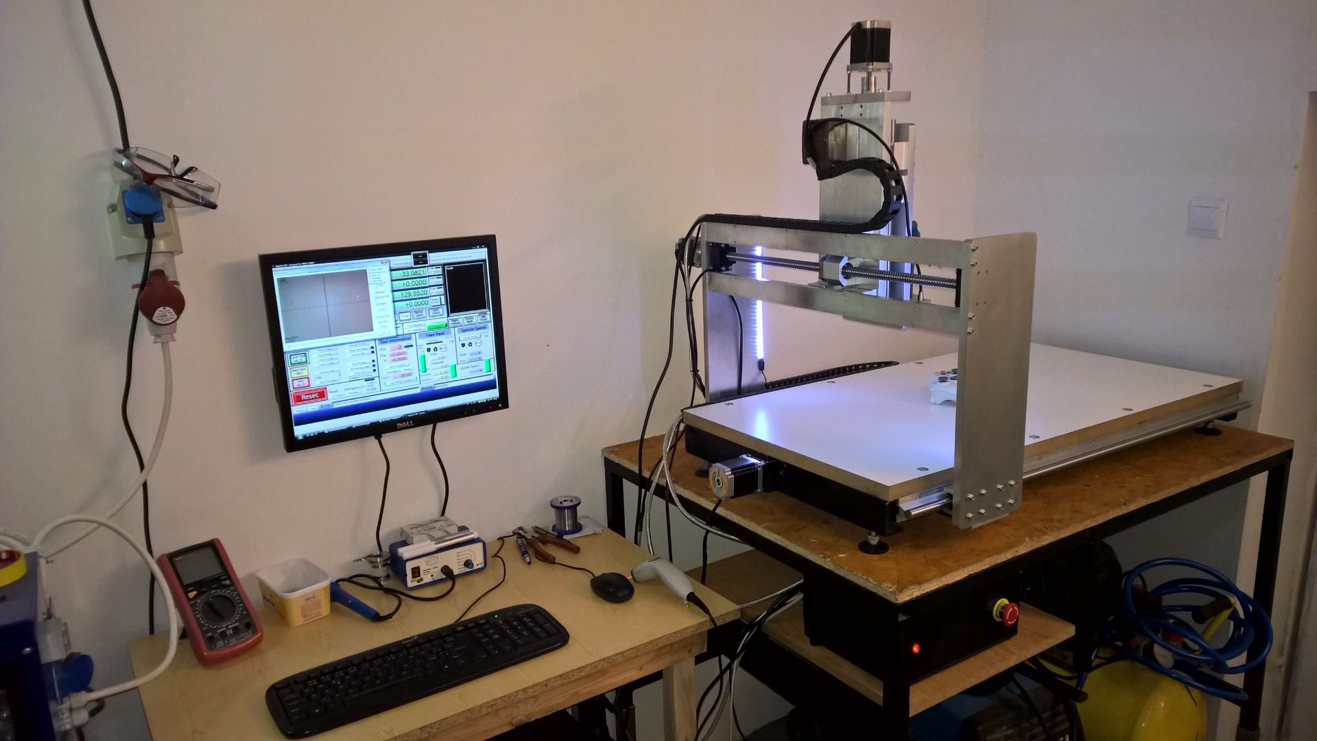 CNC Machine With Camera and LED Backlight : 4 Steps - Instructables