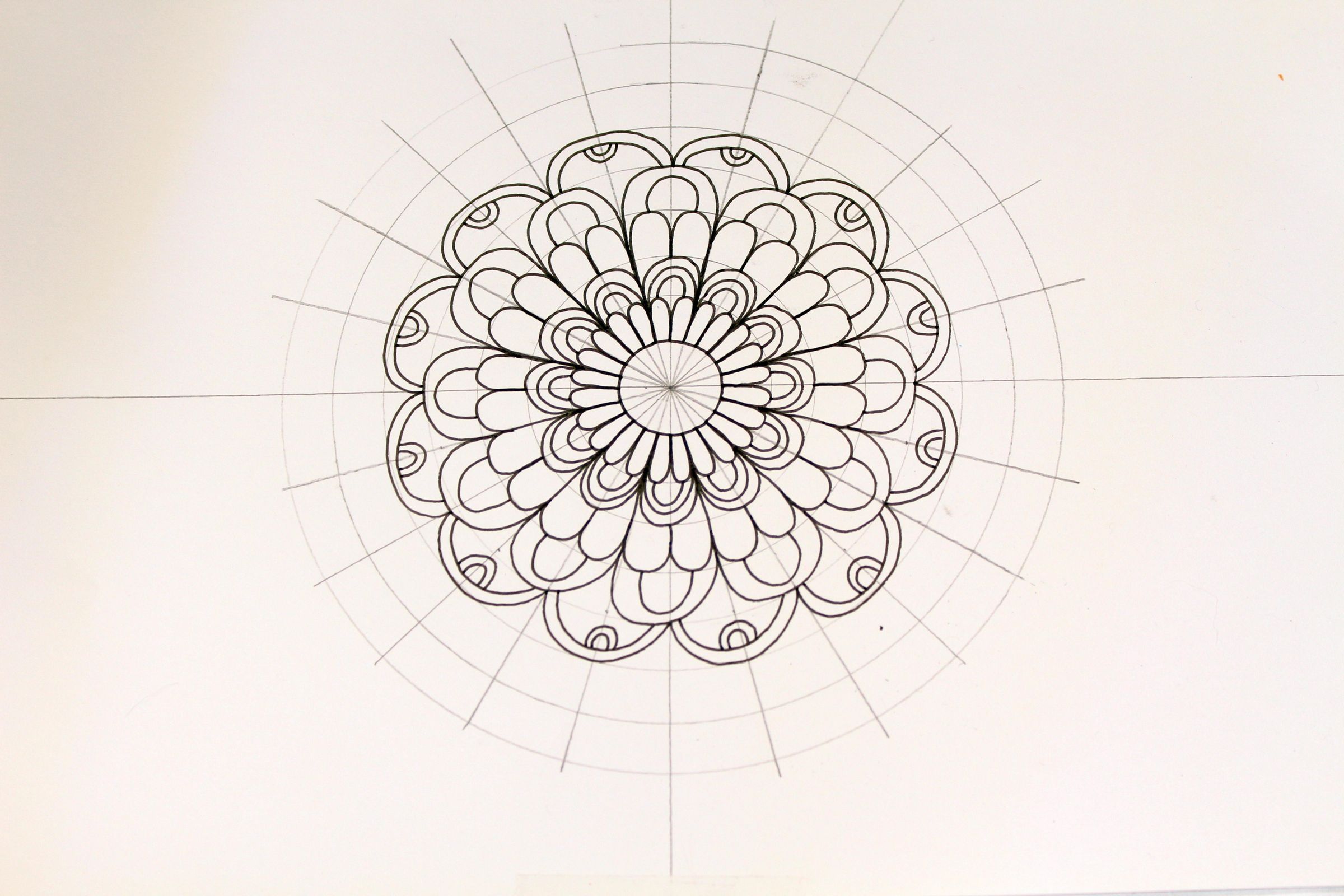 Basic and Simple Mandala Design Tutorial : 8 Steps (with Pictures ...