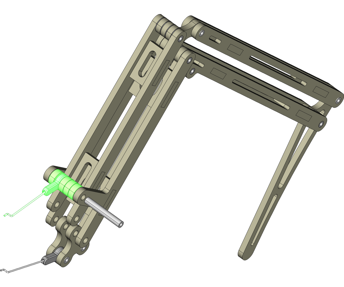 Tim's Mechanical Spider Leg [LU9685-20CU] : 28 Steps (with Pictures ...