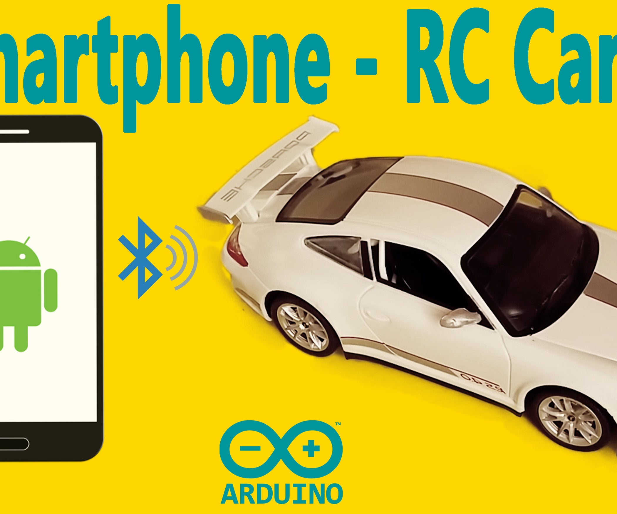 Arduino Rc Car Control Via Bluetooth With Smartphone 5 Steps Instructables