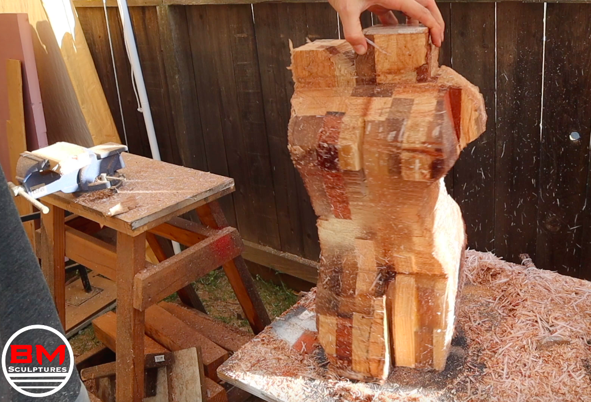 Carving a Torso Out of Epoxy and Wood : 10 Steps - Instructables