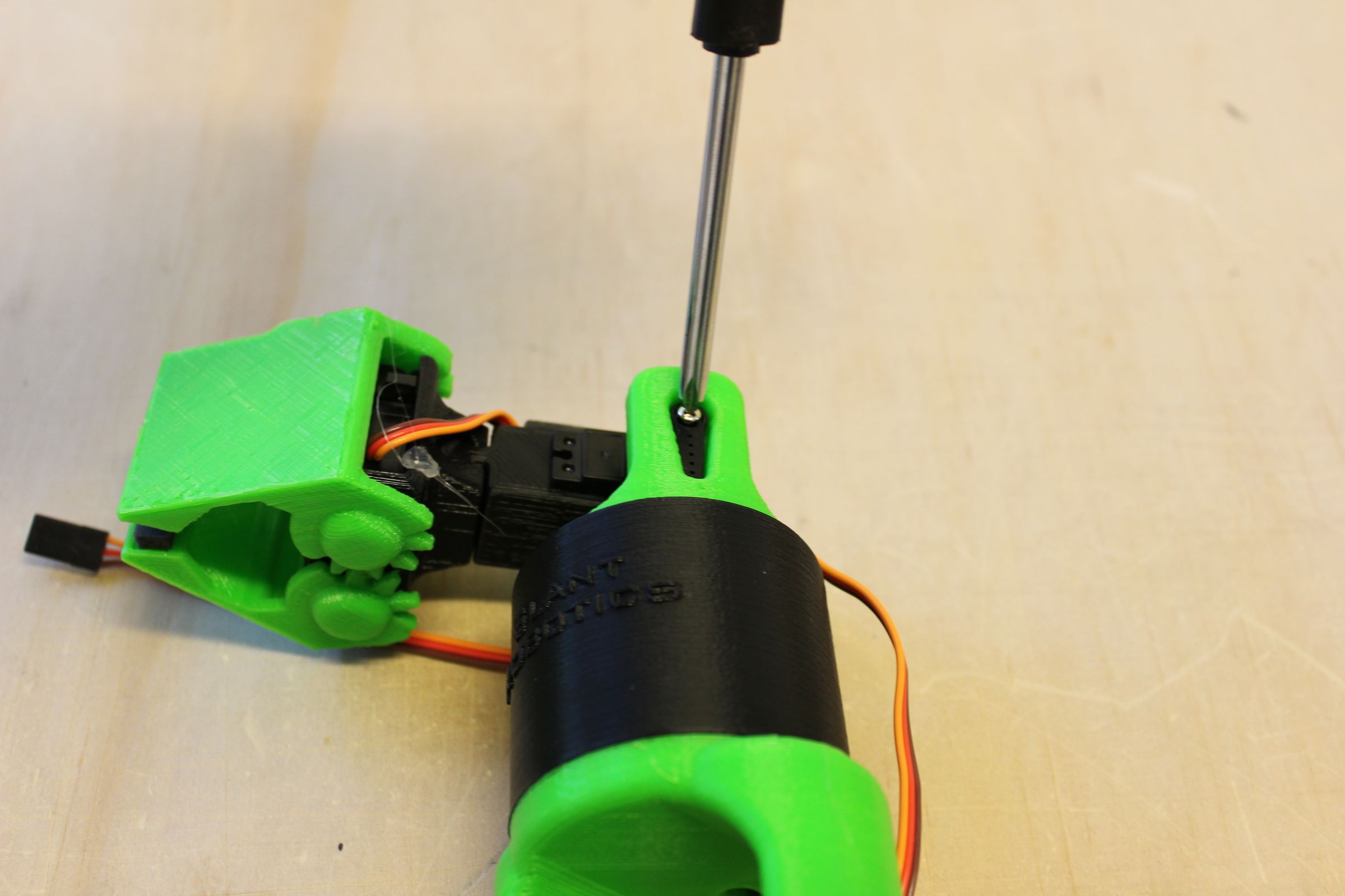 LittleArm Big: a Large 3D Printed Arduino Robot Arm : 19 Steps (with ...