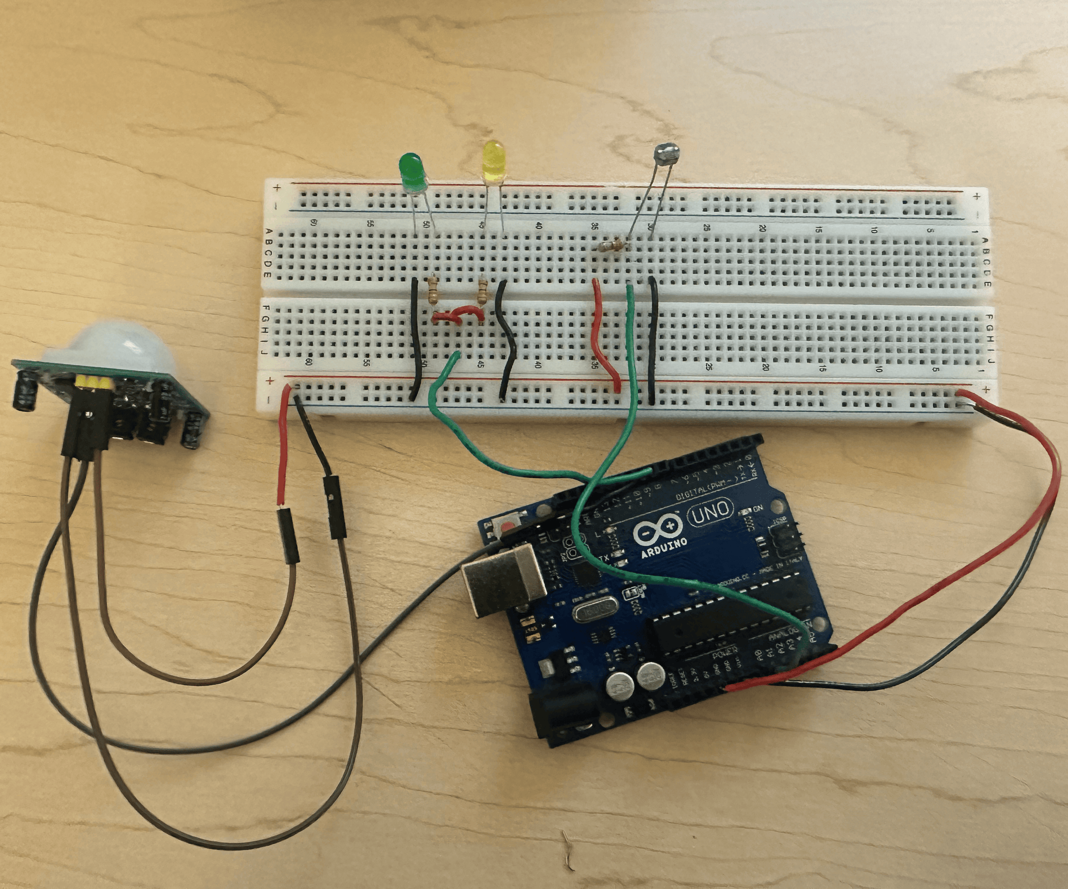 Led Night Light With Pir And Ldr Sensors 3 Steps Instructables