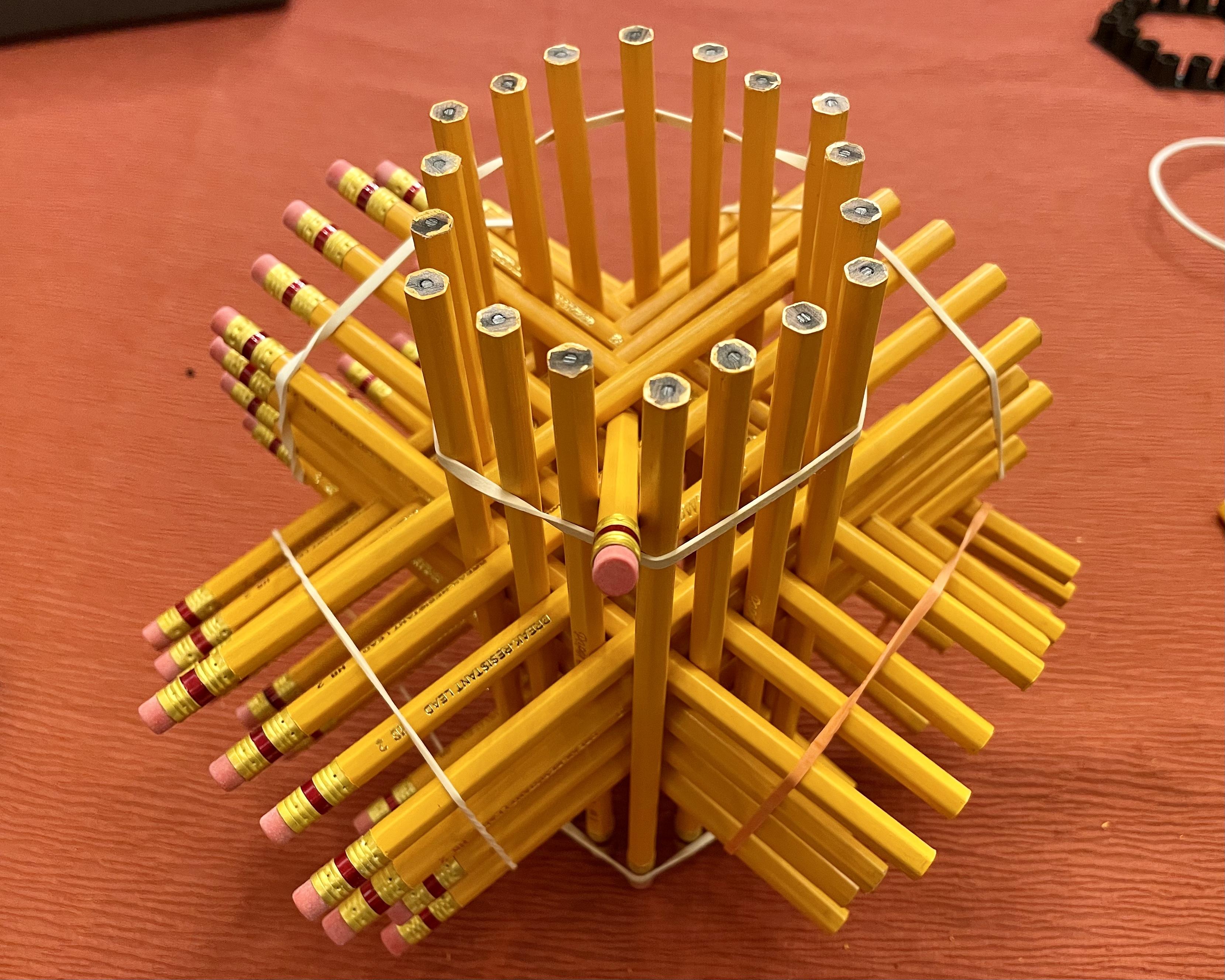 Easy 72 Pencil Sculpture : 6 Steps (with Pictures) - Instructables