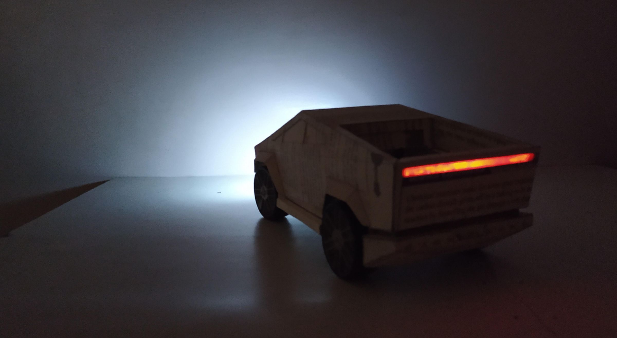 Tesla Cybertruck DIY Made of Cardboard : 6 Steps (with Pictures ...
