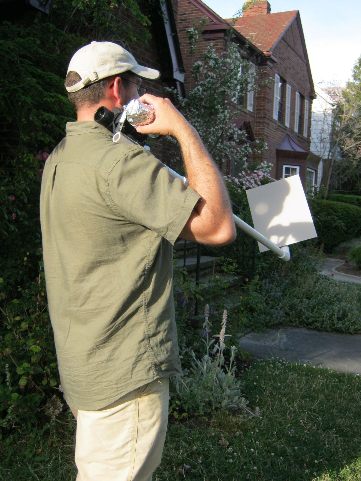 Sun Viewer: Observe the Sun Safely With Binoculars : 7 Steps (with ...