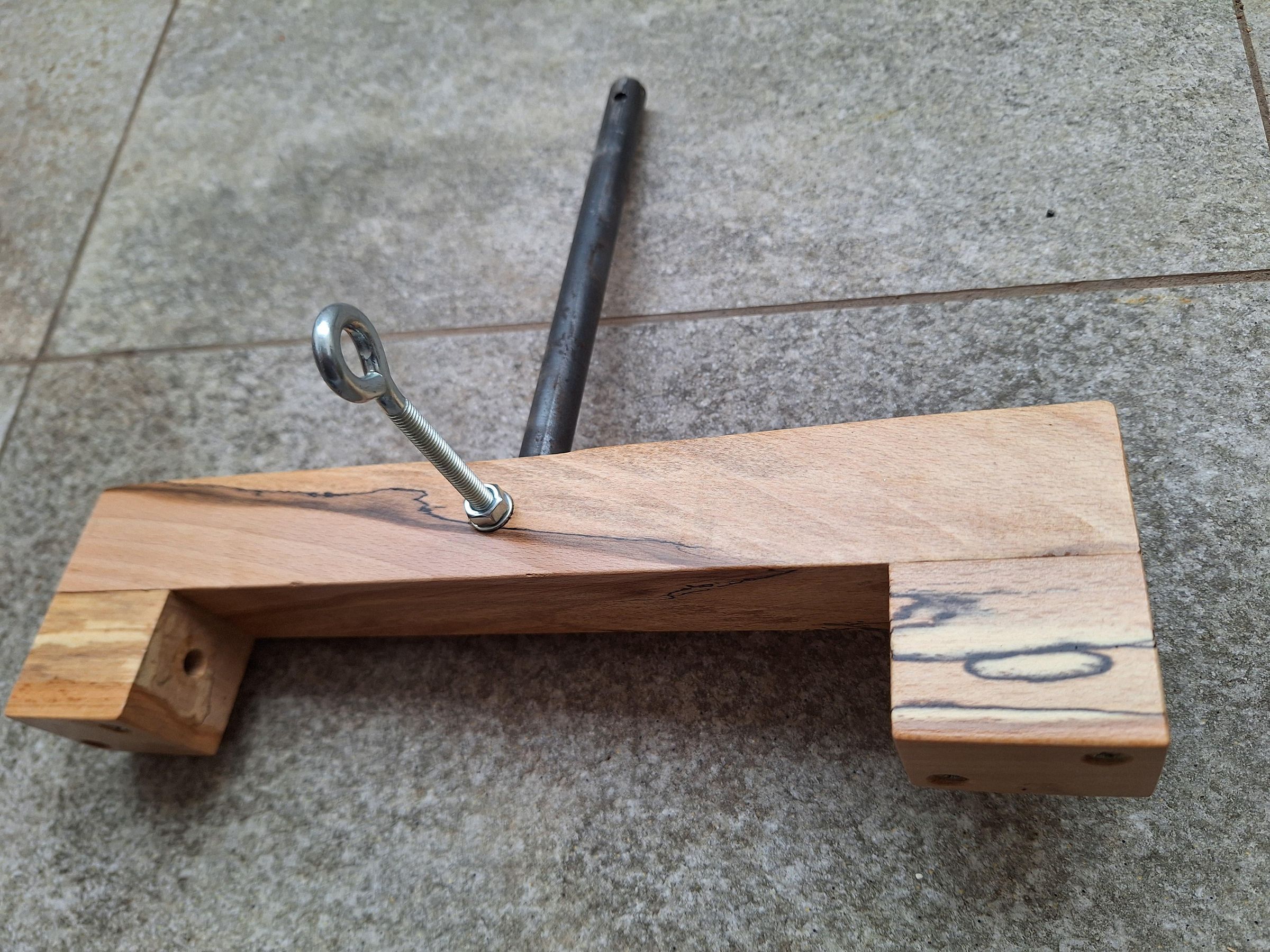 Oak/Beech Wooden Pulling Car for 2 Kids With Steering : 8 Steps (with ...