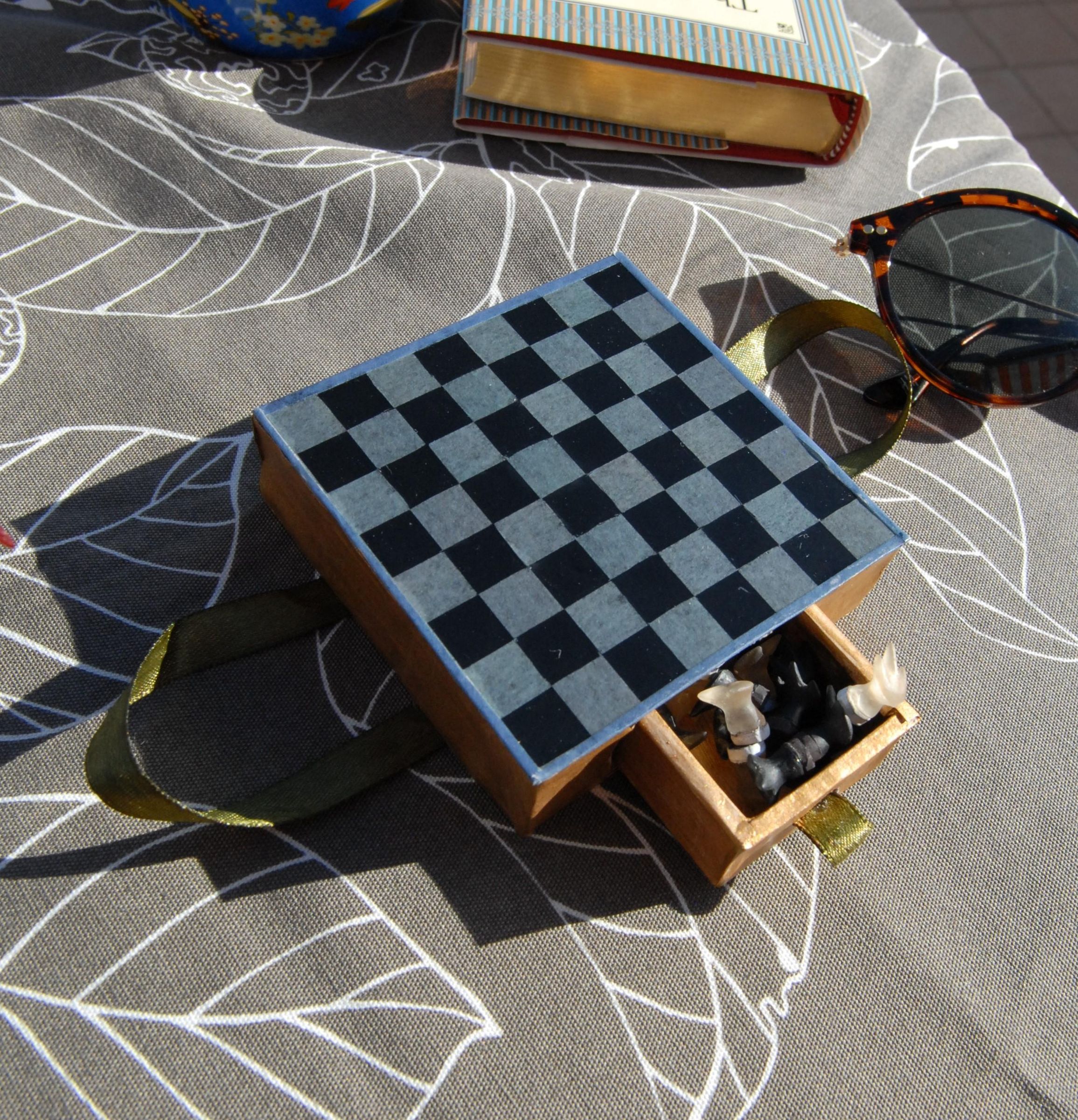 Shark Scale Inspired Portable Miniature Checkers : 10 Steps (with ...