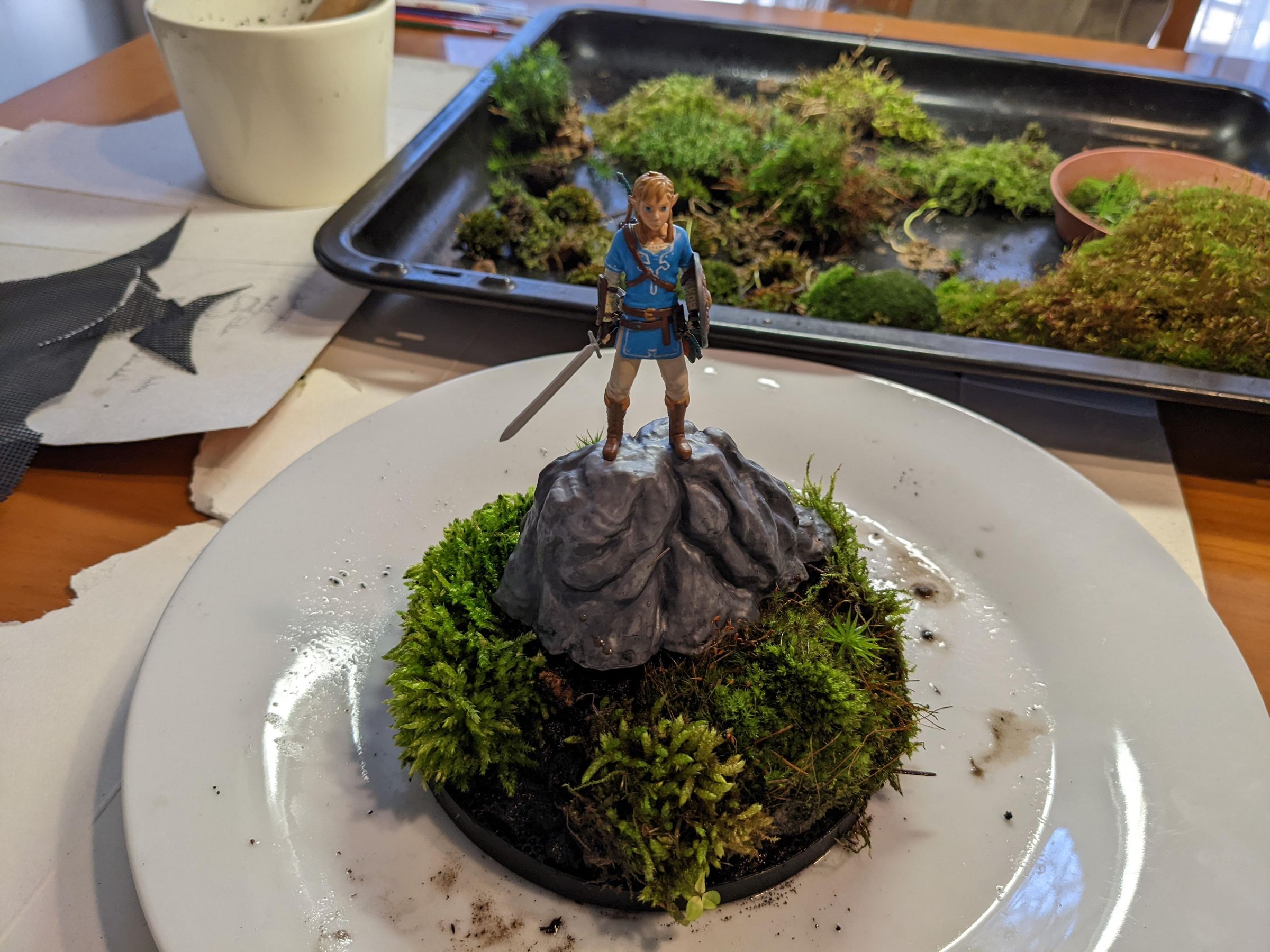 The Legend of Zelda - Moss Terrarium Using IKEA Glass Dome : 16 Steps ...