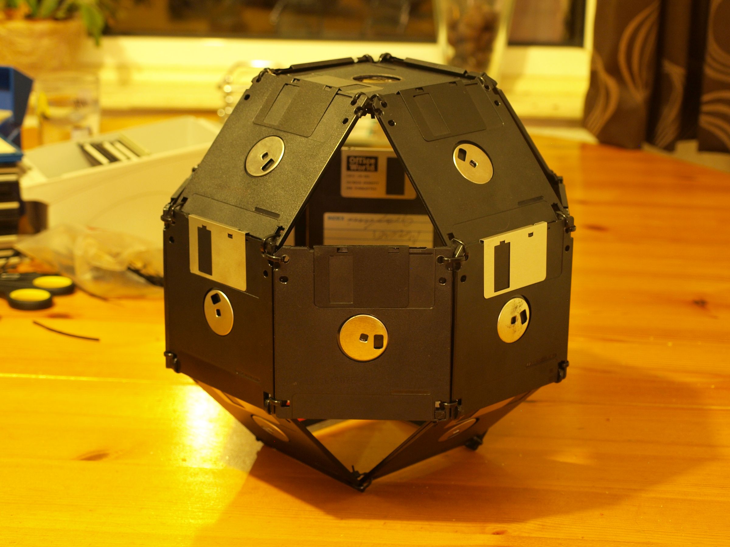 Floppy Disk Lampshade (with Pictures) - Instructables