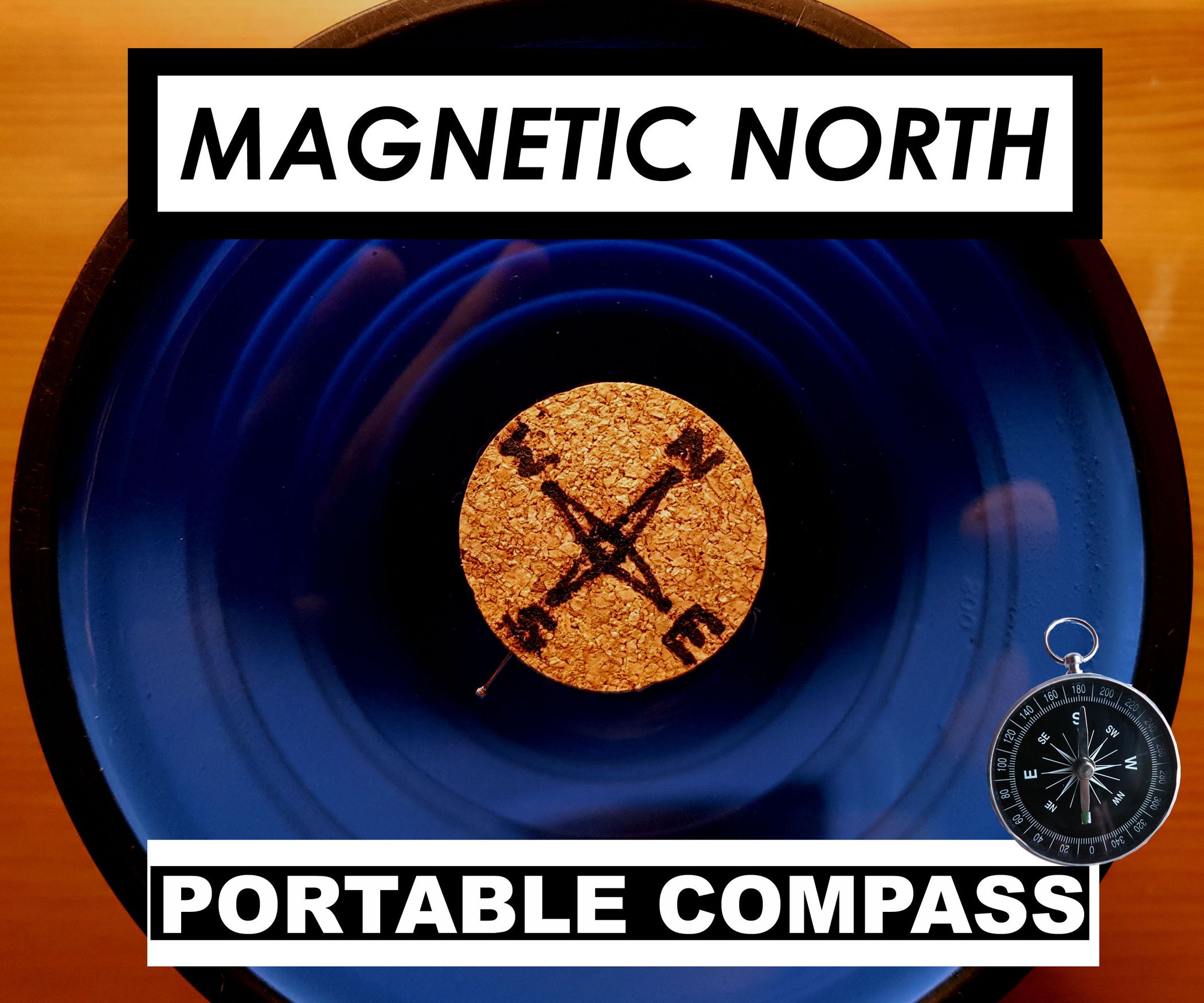 Portable MAGNETIC Compass : 3 Steps - Instructables