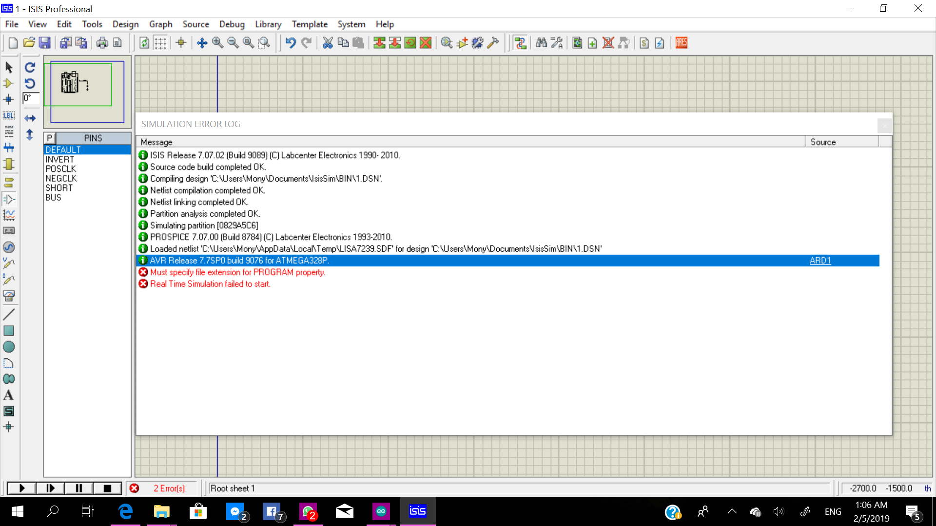 How to Simulate Arduino in Proteus : 4 Steps - Instructables