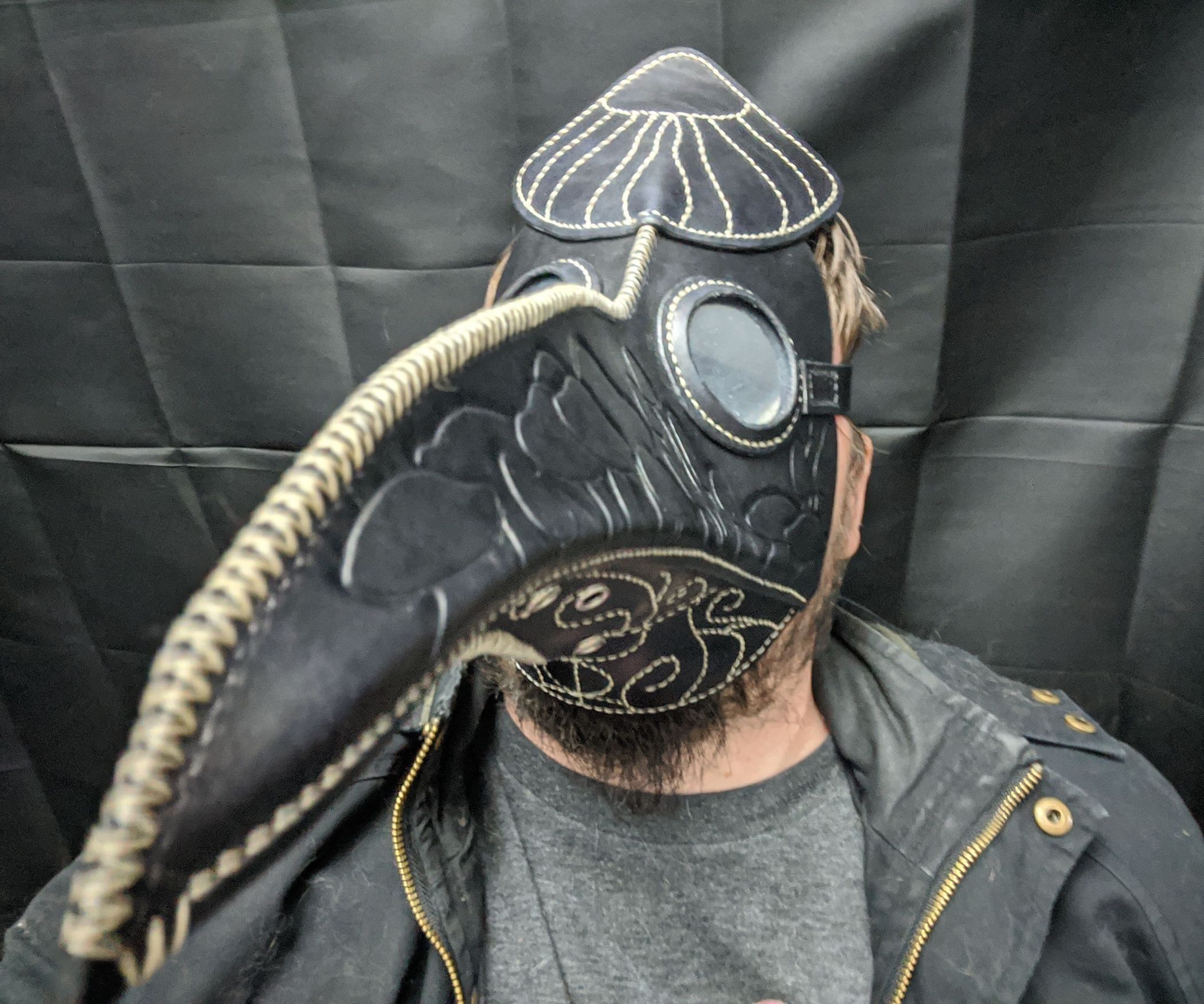 Mushroom Themed Plague Doctor Mask : 4 Steps (with Pictures ...