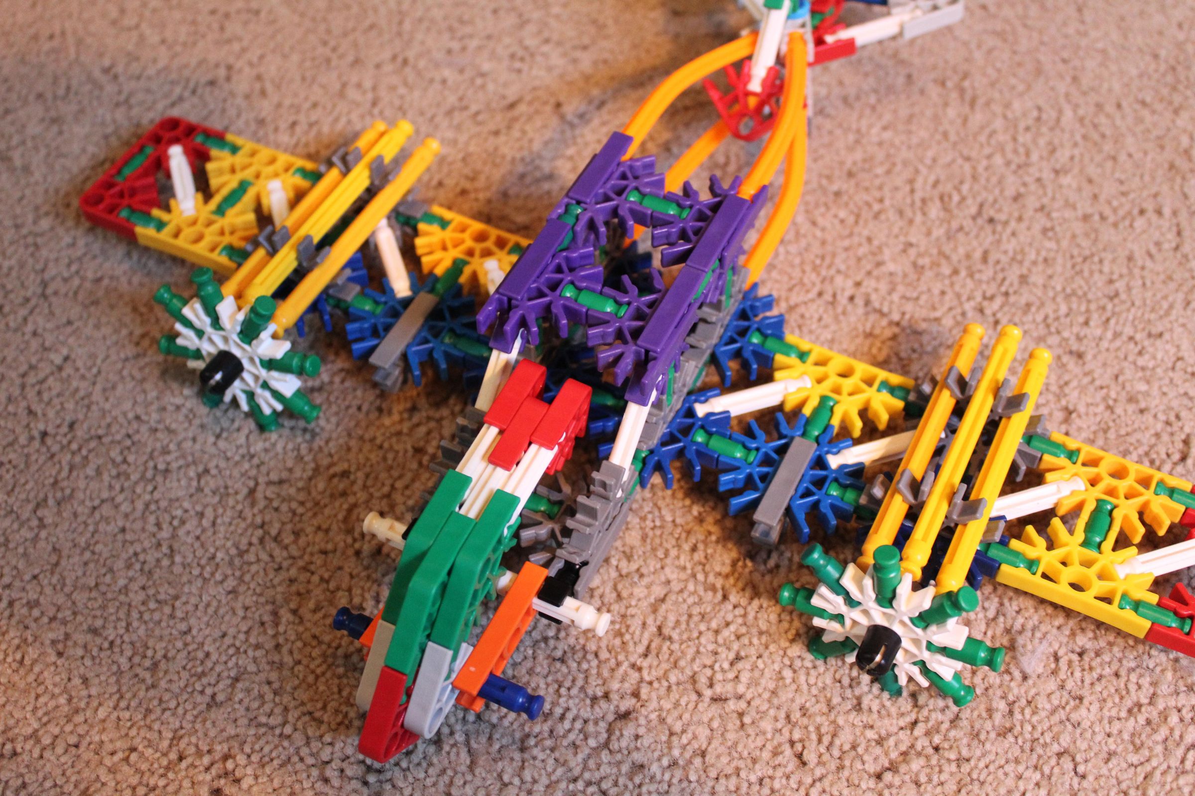Little K'nex Airplane : 5 Steps - Instructables