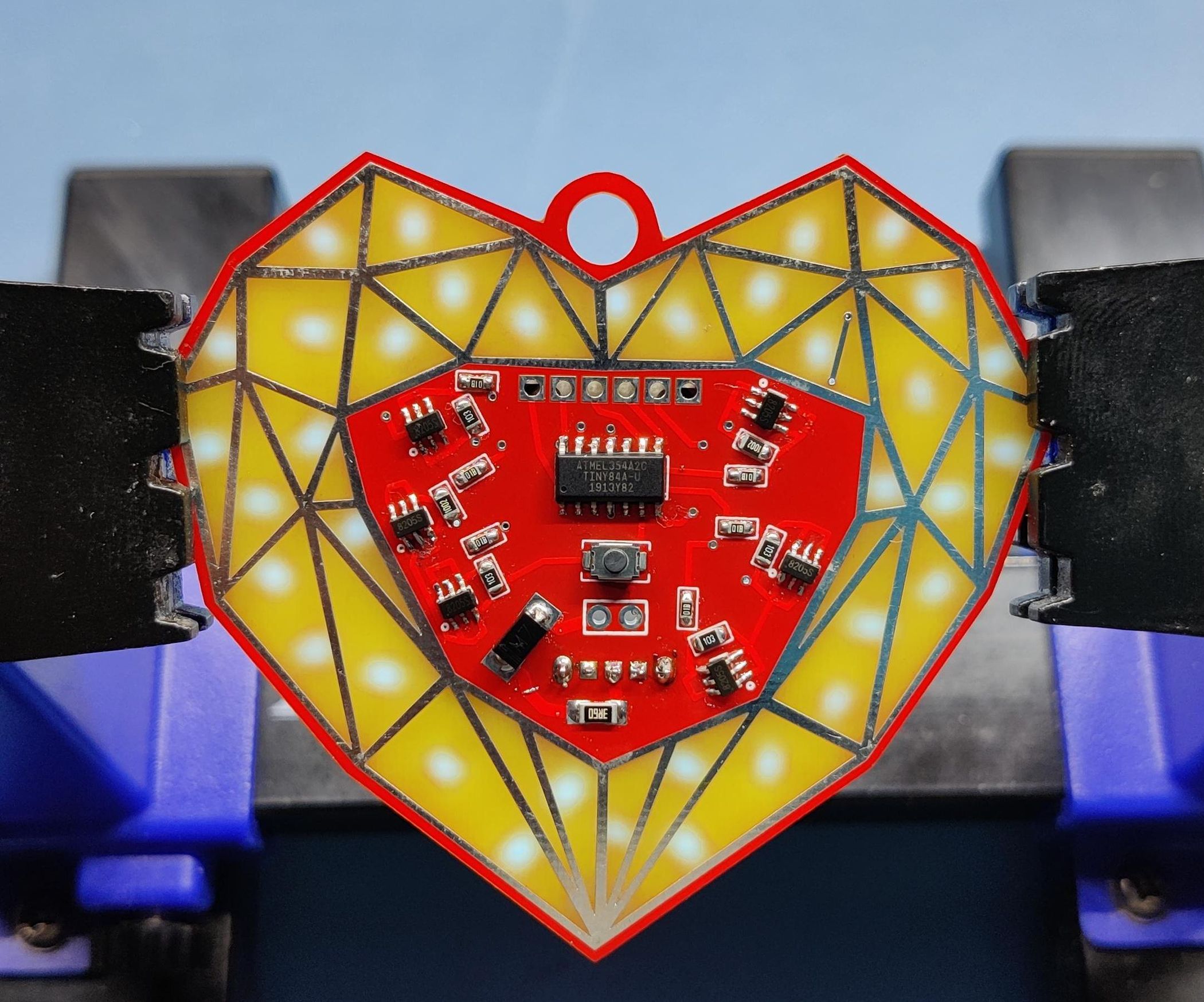 PCB Heart Necklace : 16 Steps (with Pictures) - Instructables