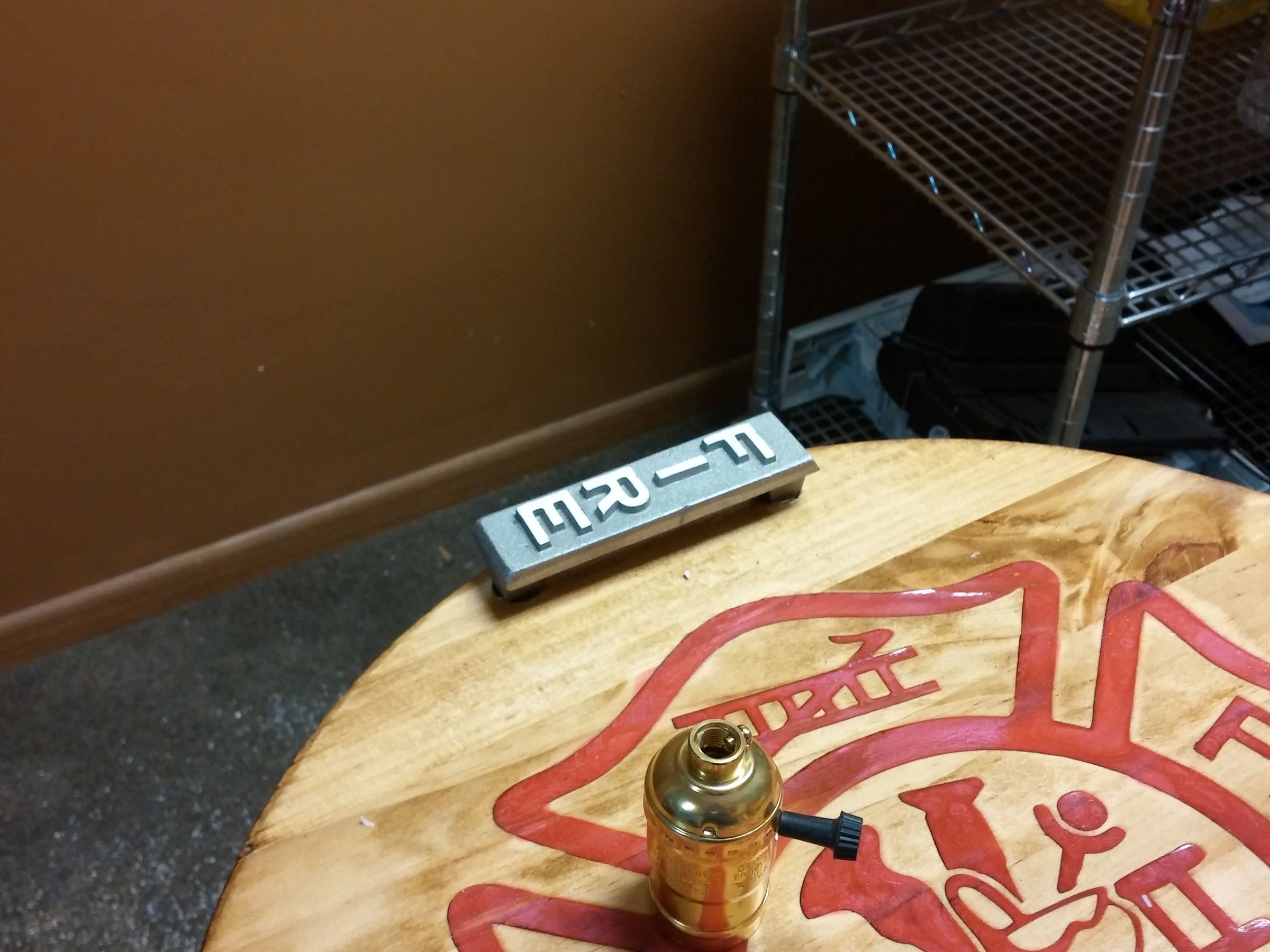 Firefighter Table and Lamp : 9 Steps (with Pictures) - Instructables