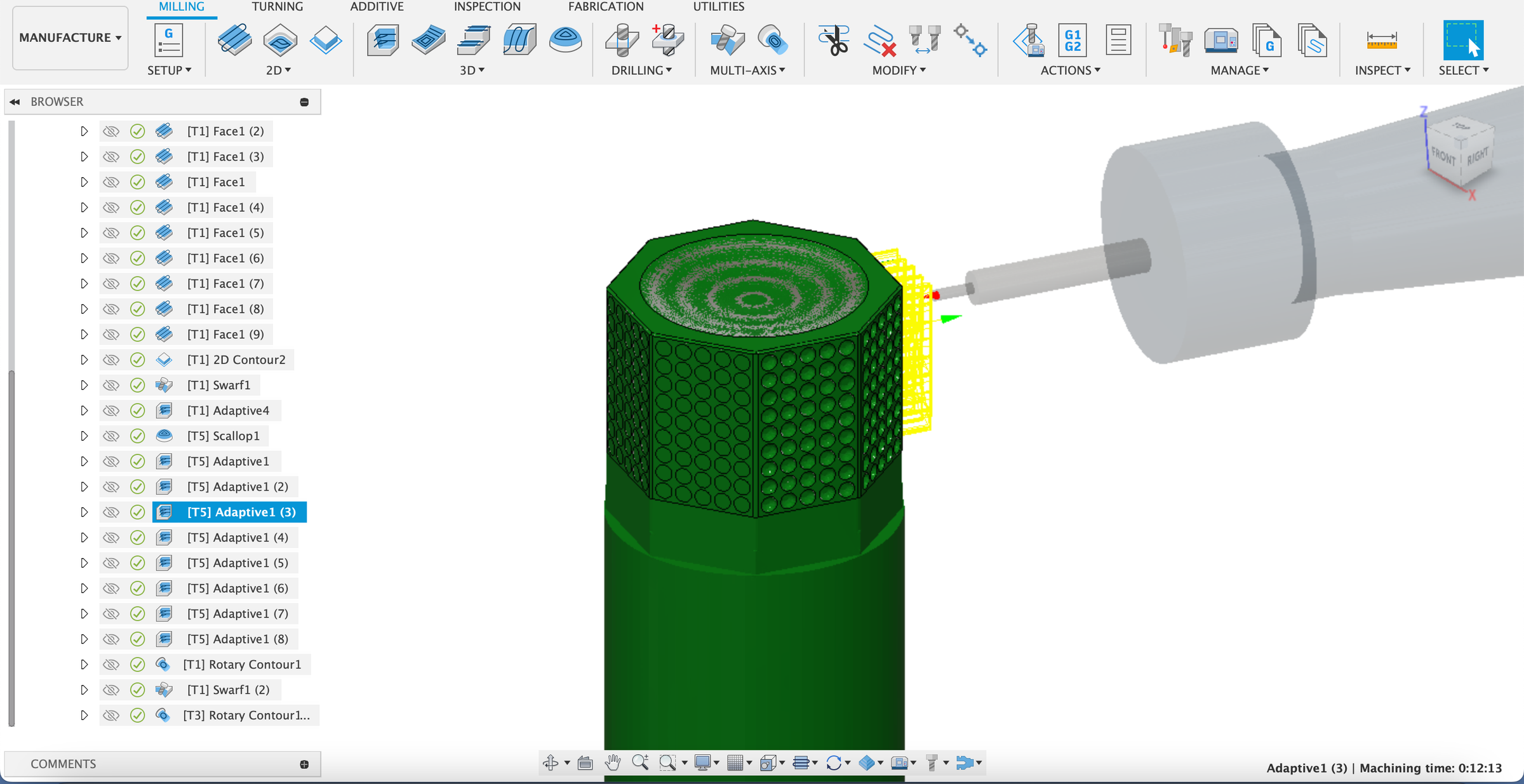 5-Axis CNC Milled Knob Using Fusion 360 Manufacturing : 22 Steps (with Pictures) - Instructables