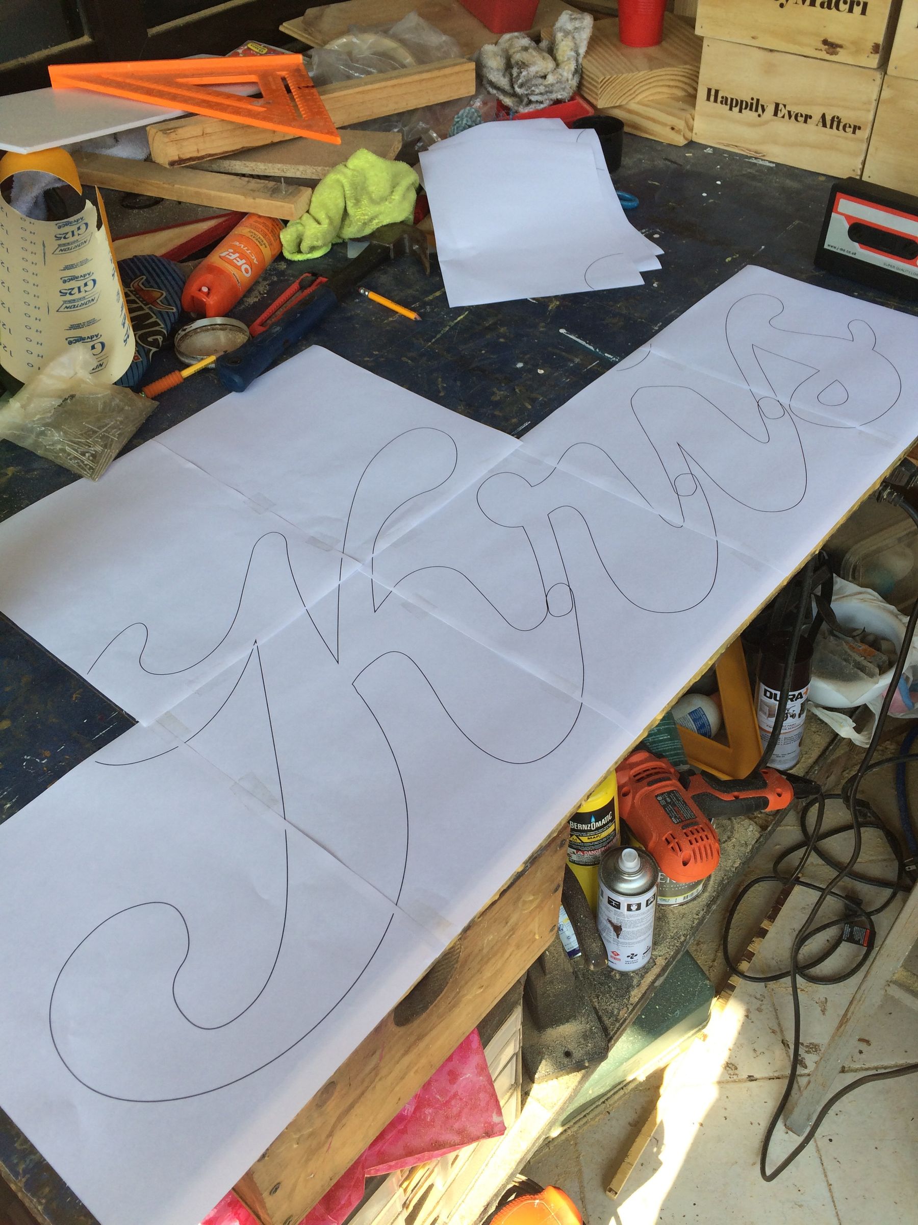 Plywood Letters : 5 Steps (with Pictures) - Instructables